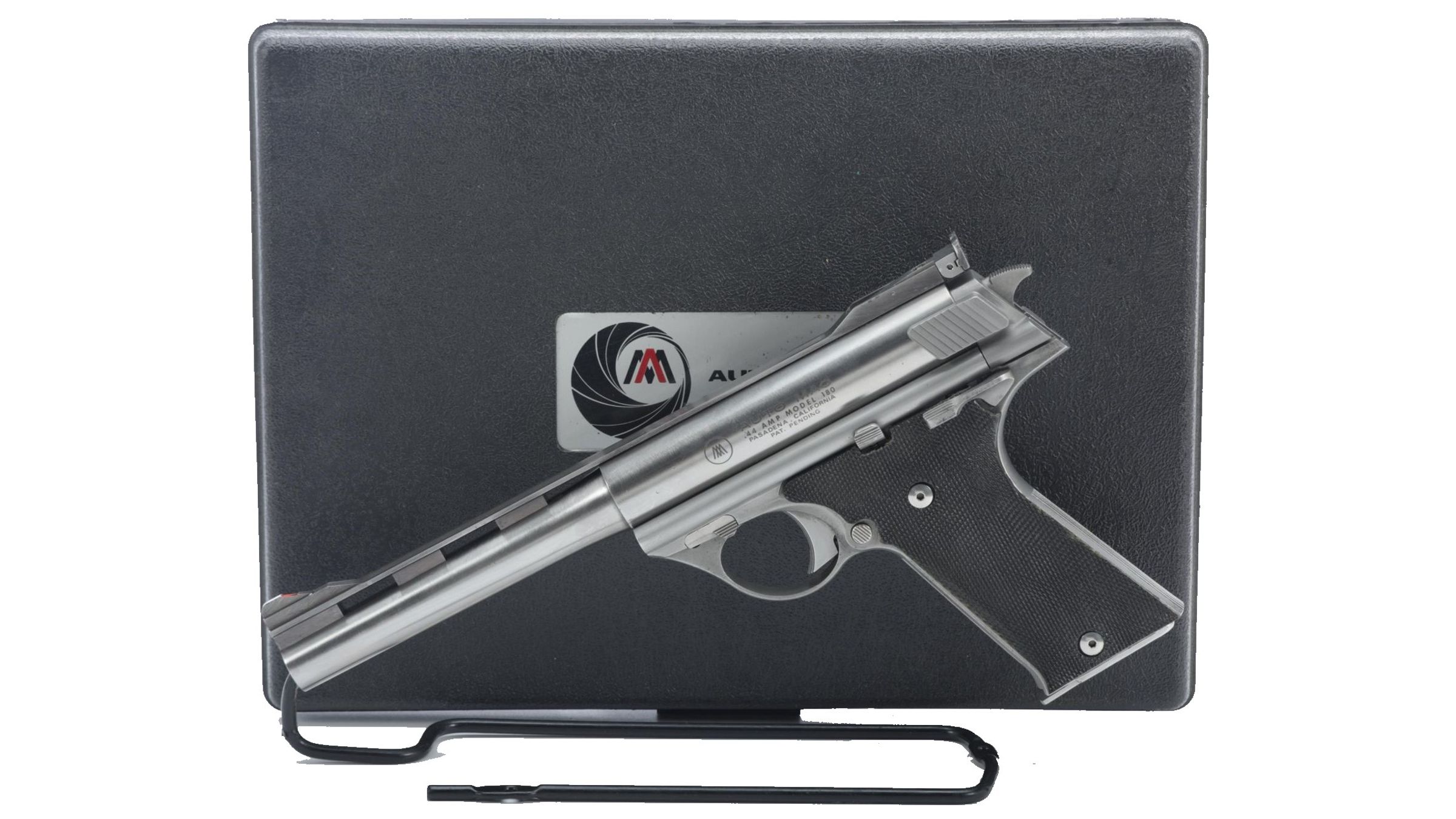 Auto Mag Pasadena Model 180 Semi-Automatic Pistol with Case | Rock ...