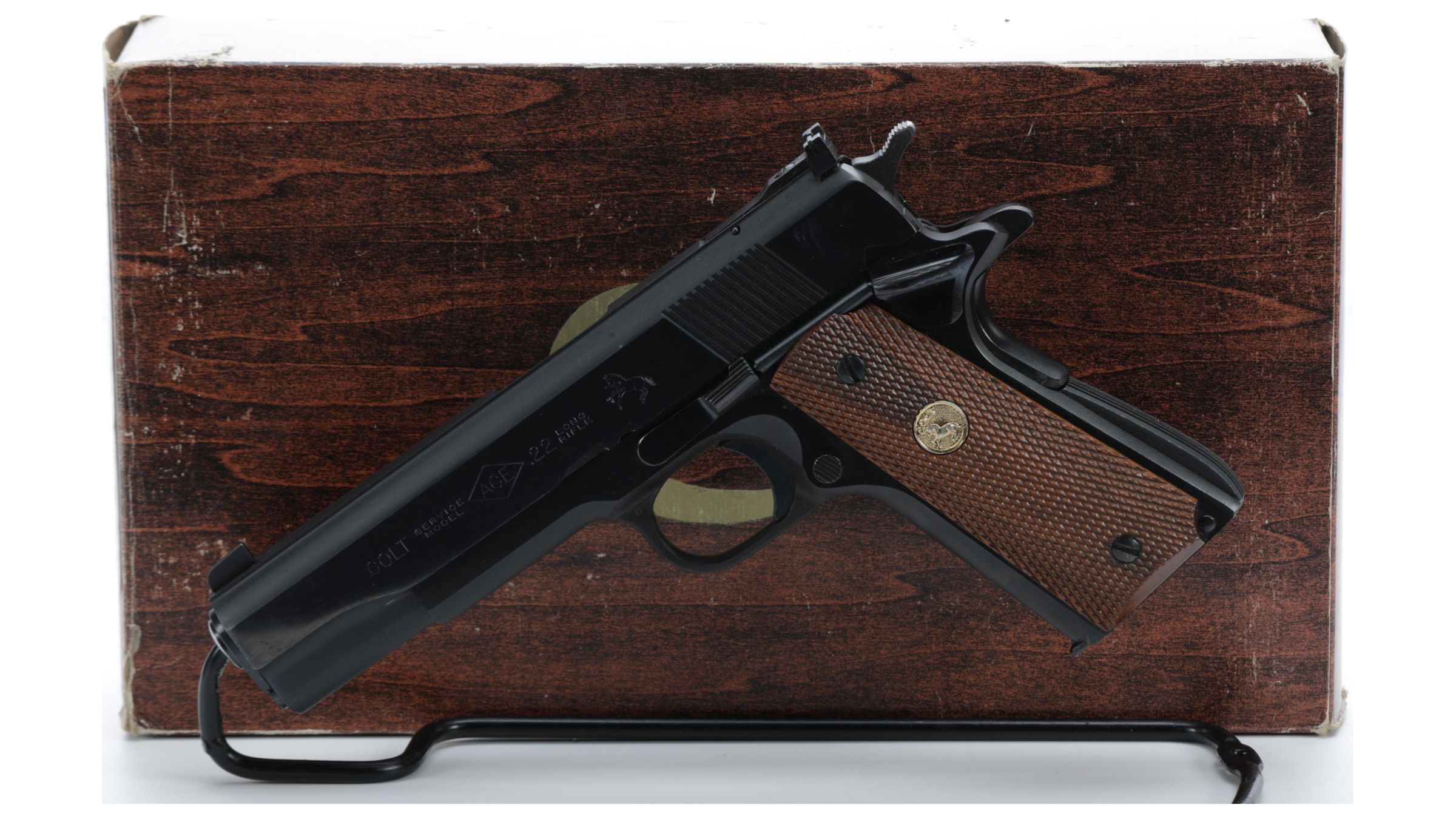 Colt Service Model Ace Semi-Automatic Pistol with Box | Rock Island Auction