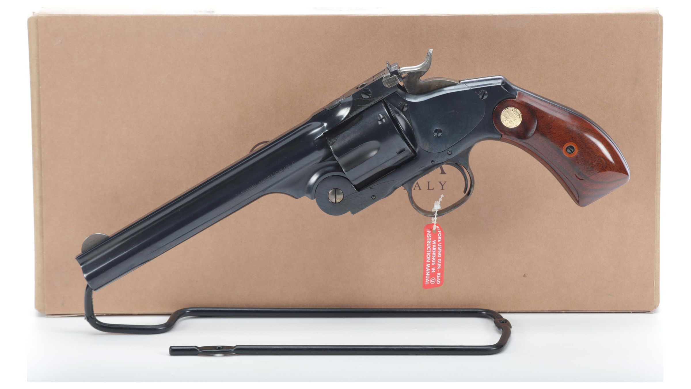 Uberti-Beretta Laramie Model Single Action Revolver with Box | Rock ...