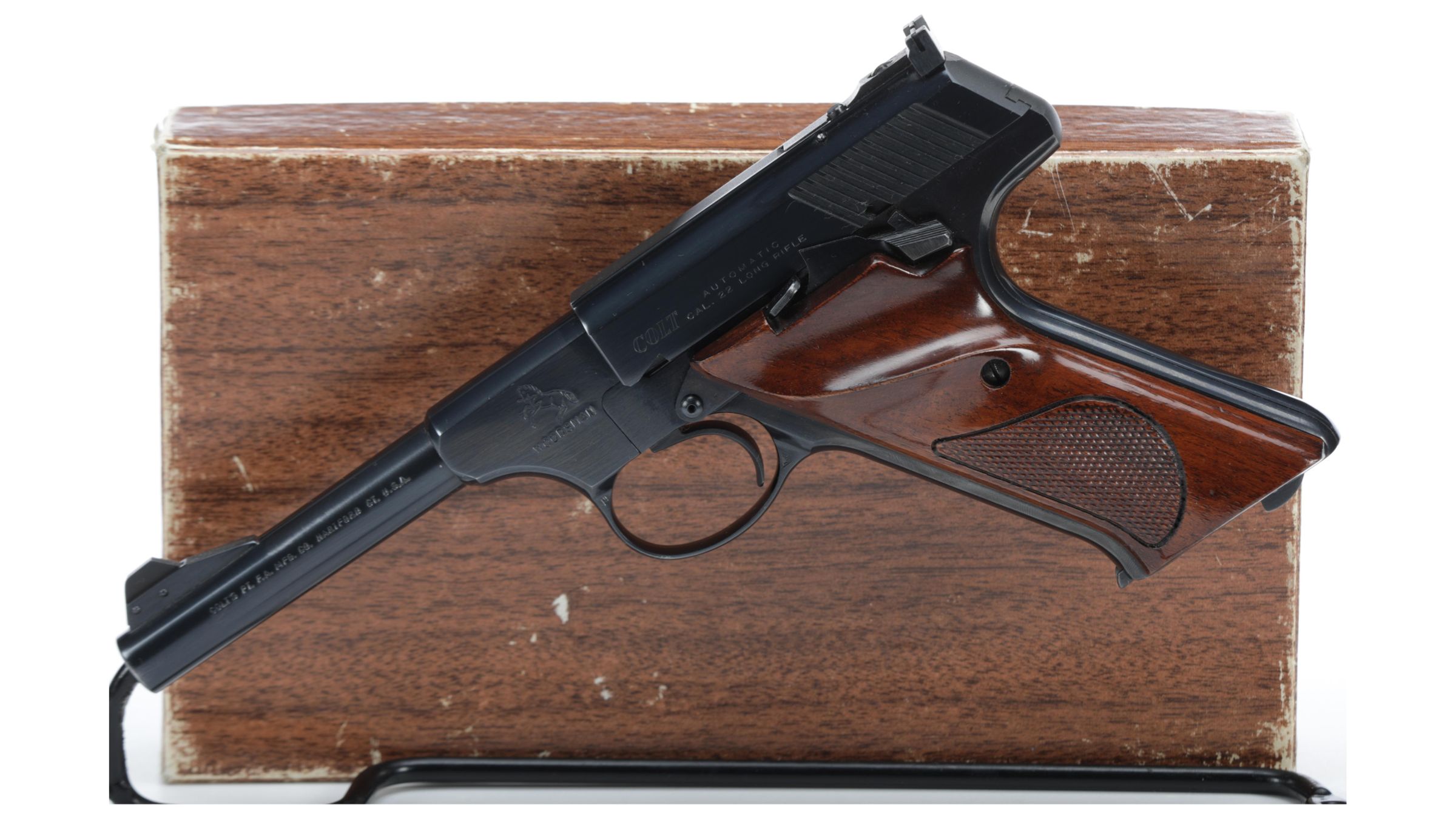 Colt Woodsman Semi-Automatic Pistol with Box | Rock Island Auction
