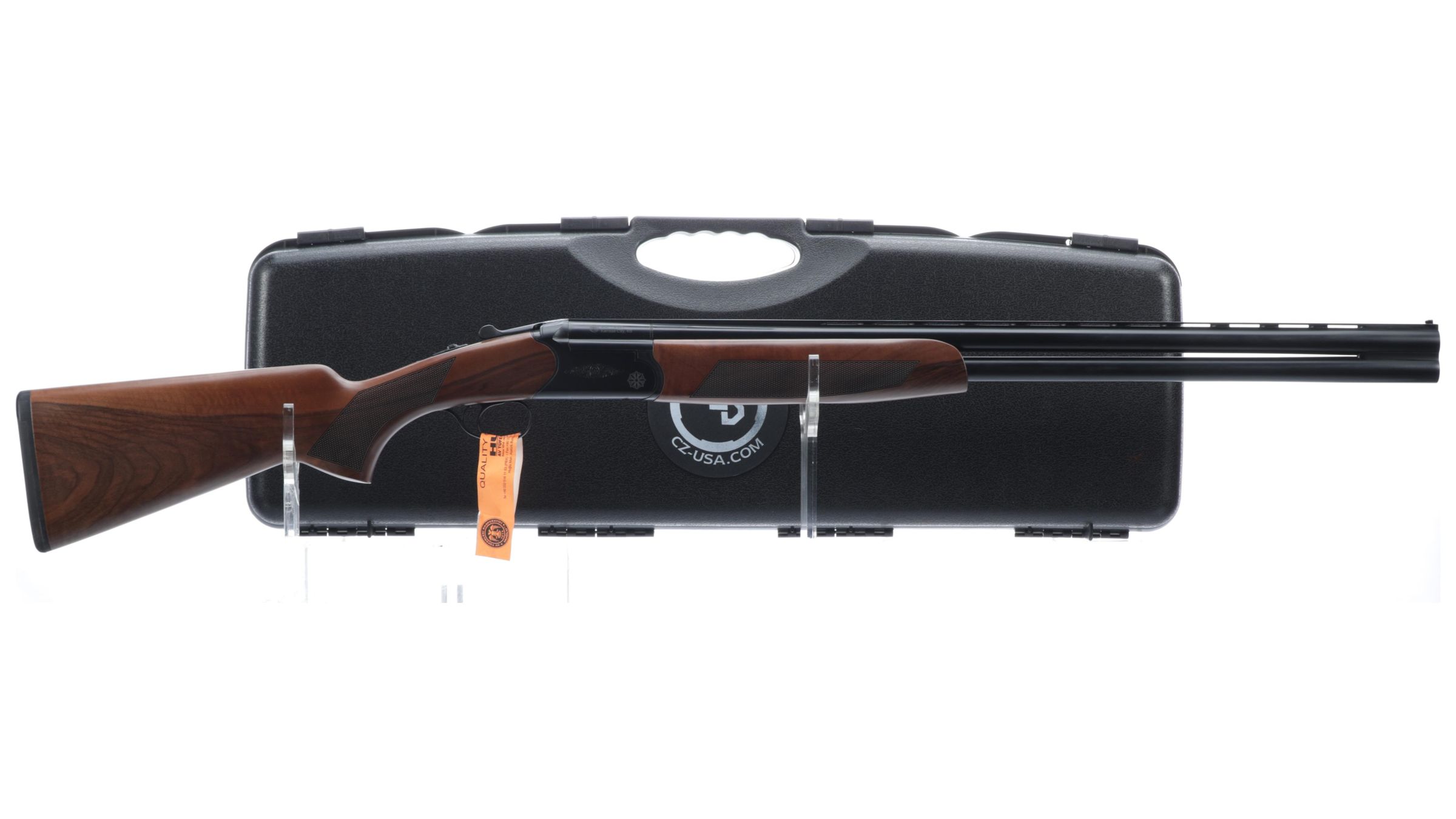 CZ Huglu Over-Under Shotgun with Case | Rock Island Auction