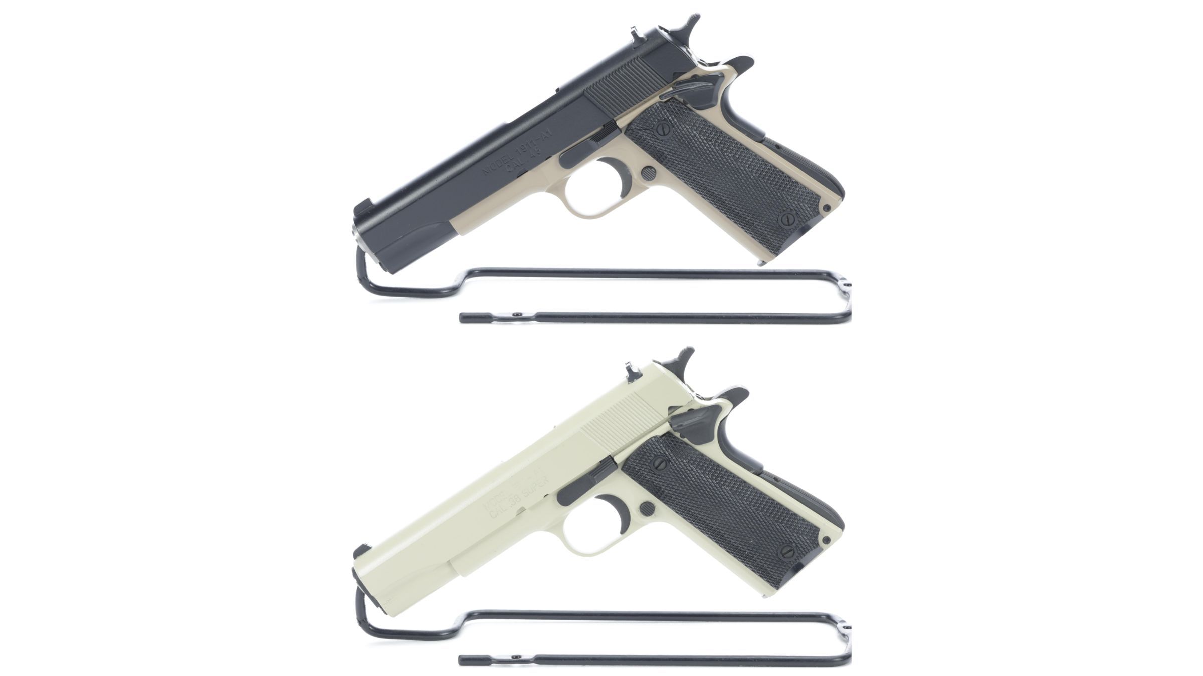 Two Springfield Armory Inc. 1911-A1 Semi-Automatic Pistols | Rock ...