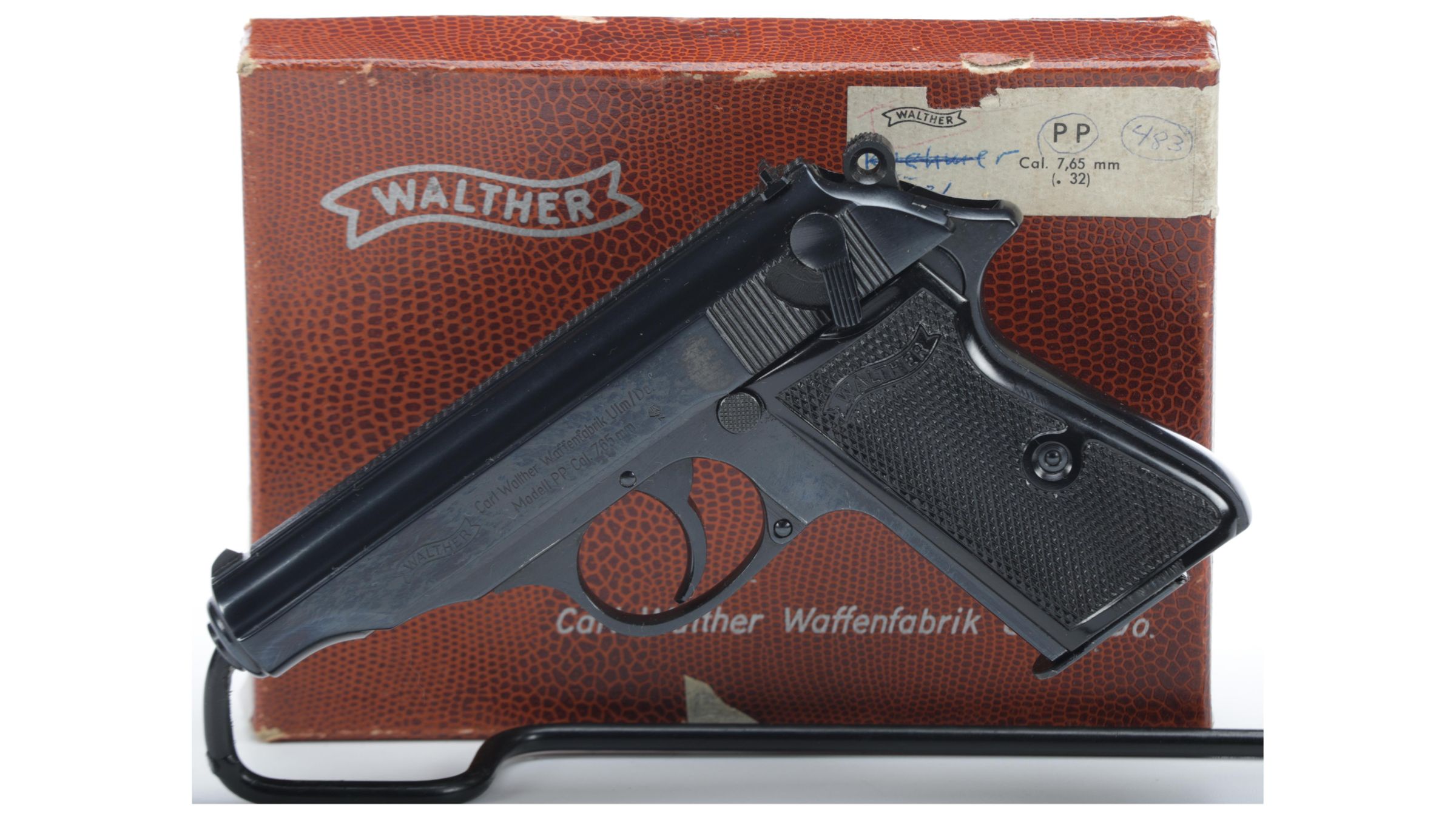 Walther-Interarms PP Semi-Automatic Pistol with Box | Rock Island Auction