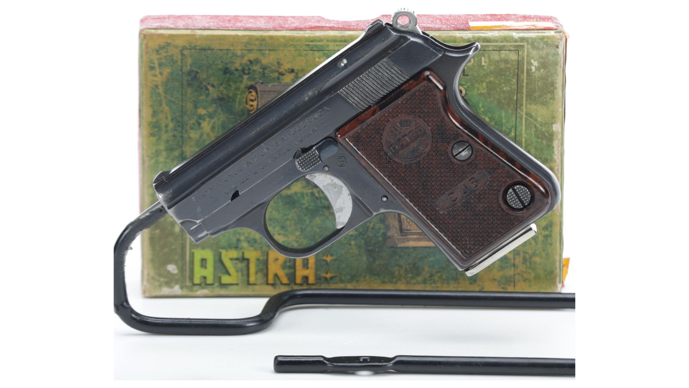 Astra Cub Semi-Automatic Pistol with Box | Rock Island Auction
