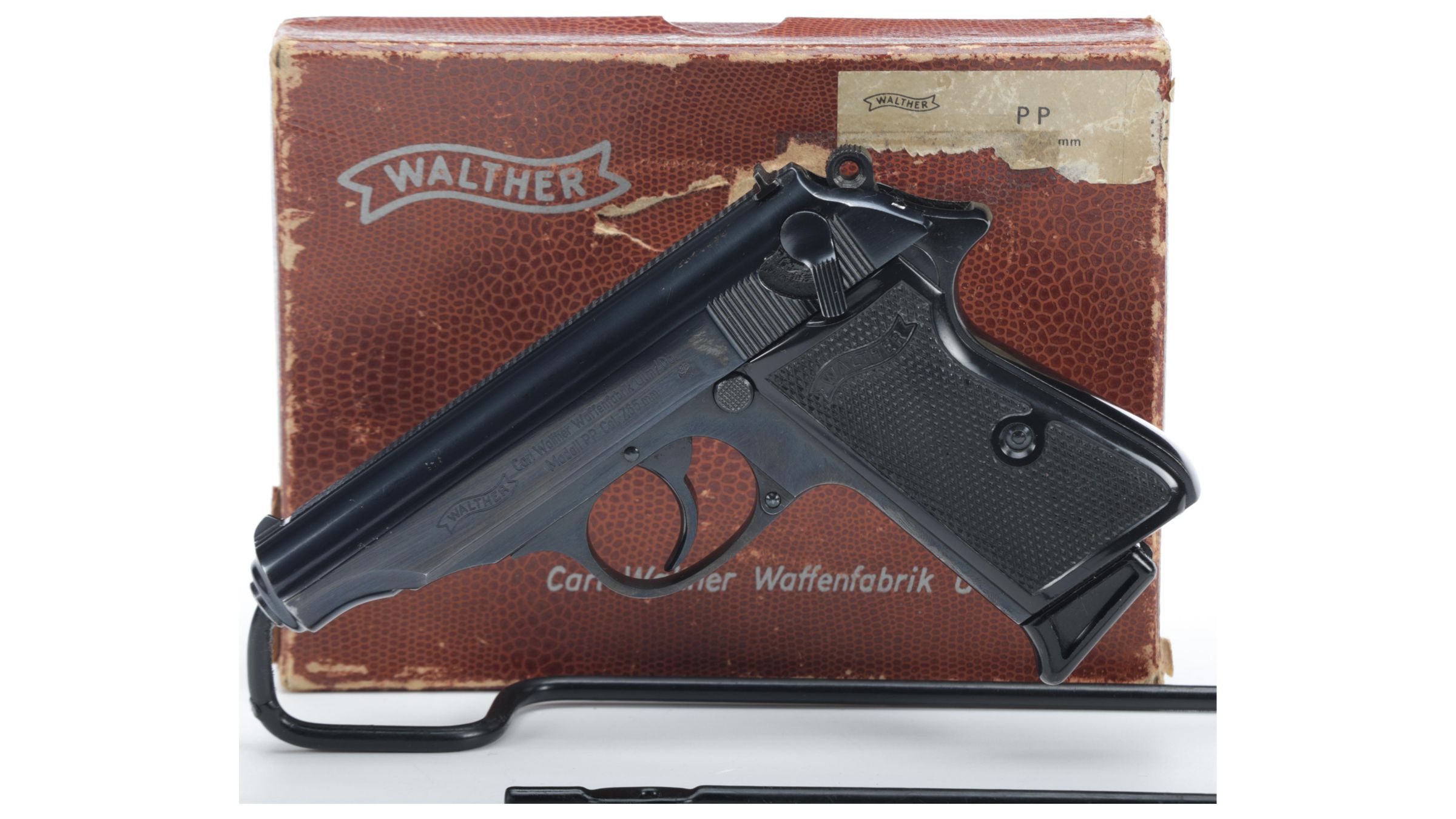 Walther-Interarms PP Semi-Automatic Pistol with Box | Rock Island Auction