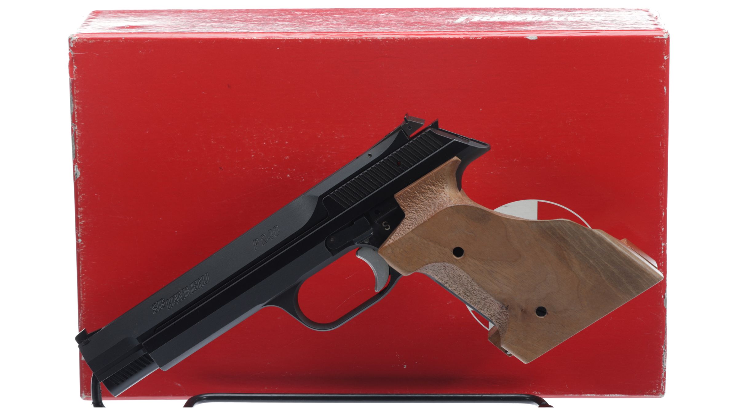 Sig Hammerli P240 Semi-Automatic Target Pistol with Box | Rock Island ...