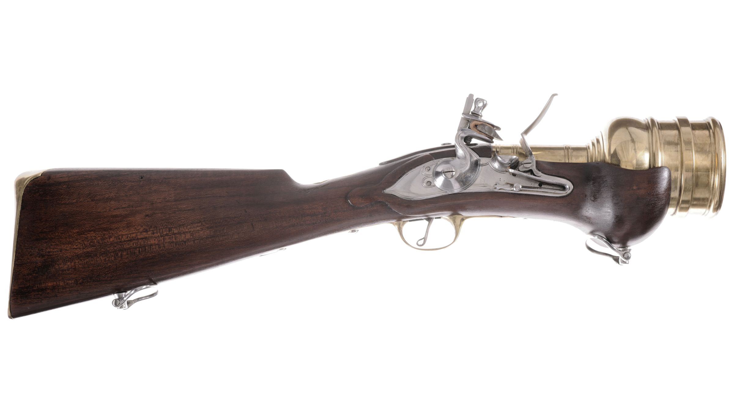 Unmarked Reproduction of a 18th Century Flintlock Hand Mortar | Rock ...