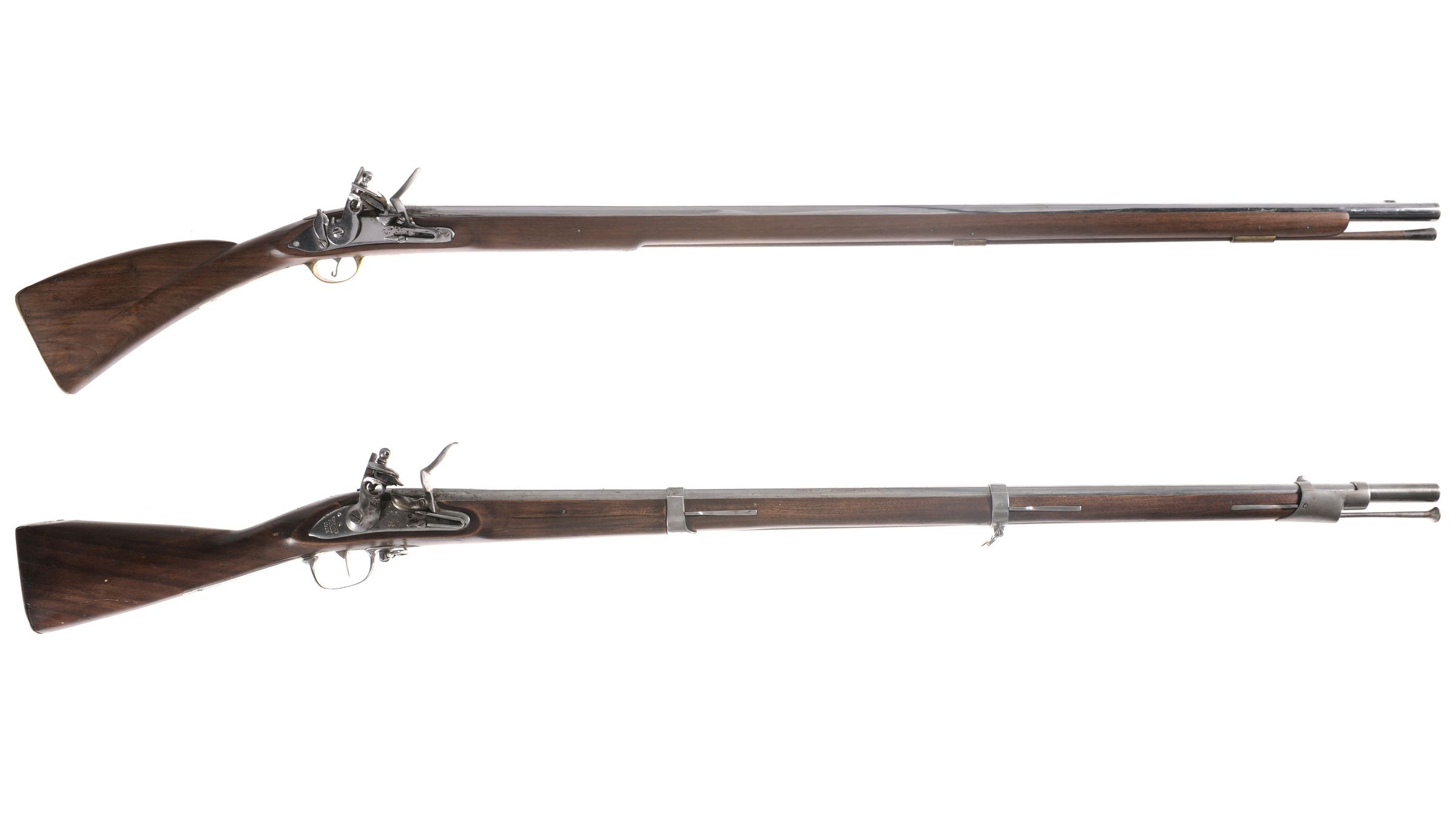 Two Contemporary Flintlock Muskets | Rock Island Auction