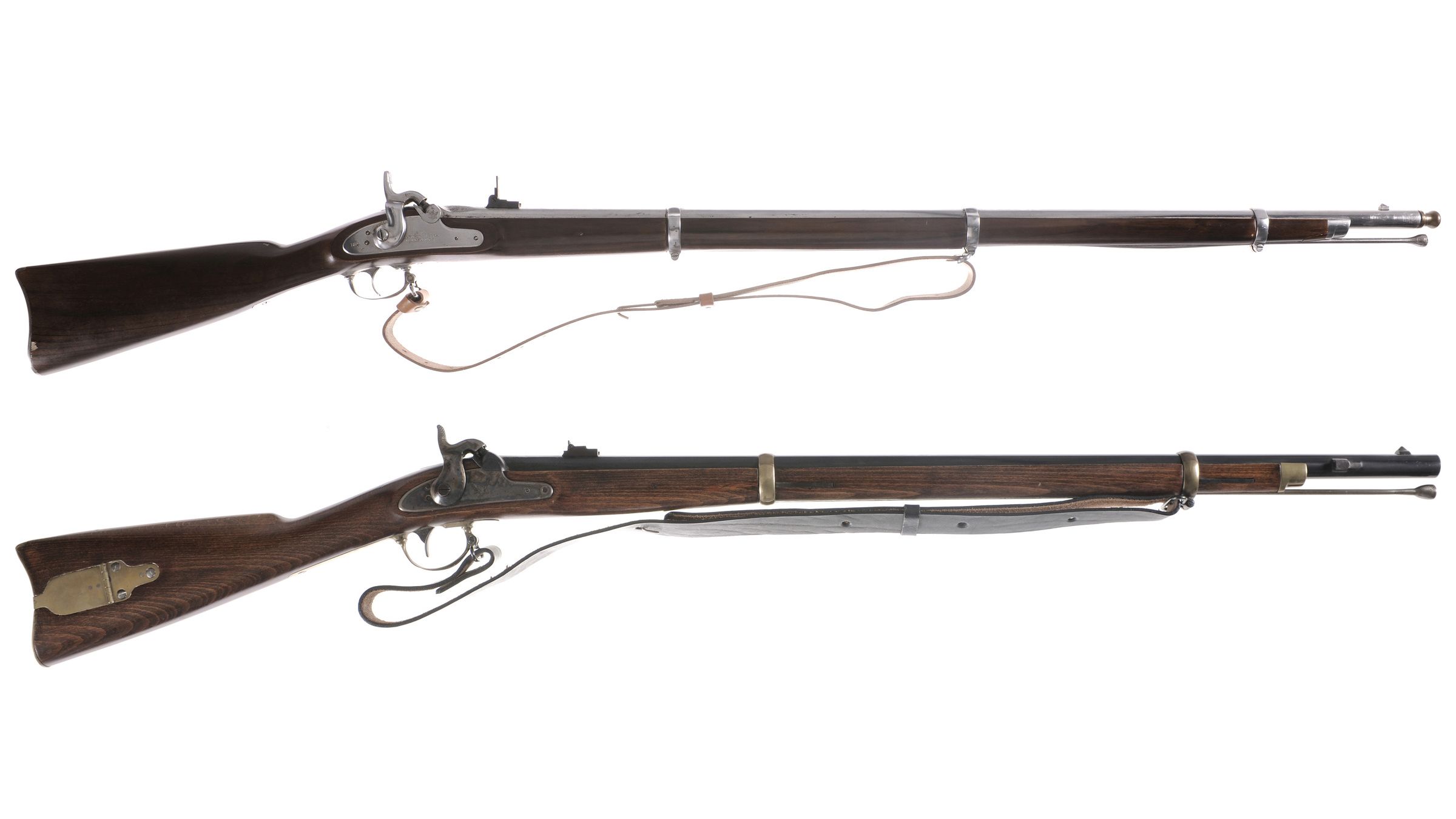 Two Contemporary Percussion Rifles | Rock Island Auction