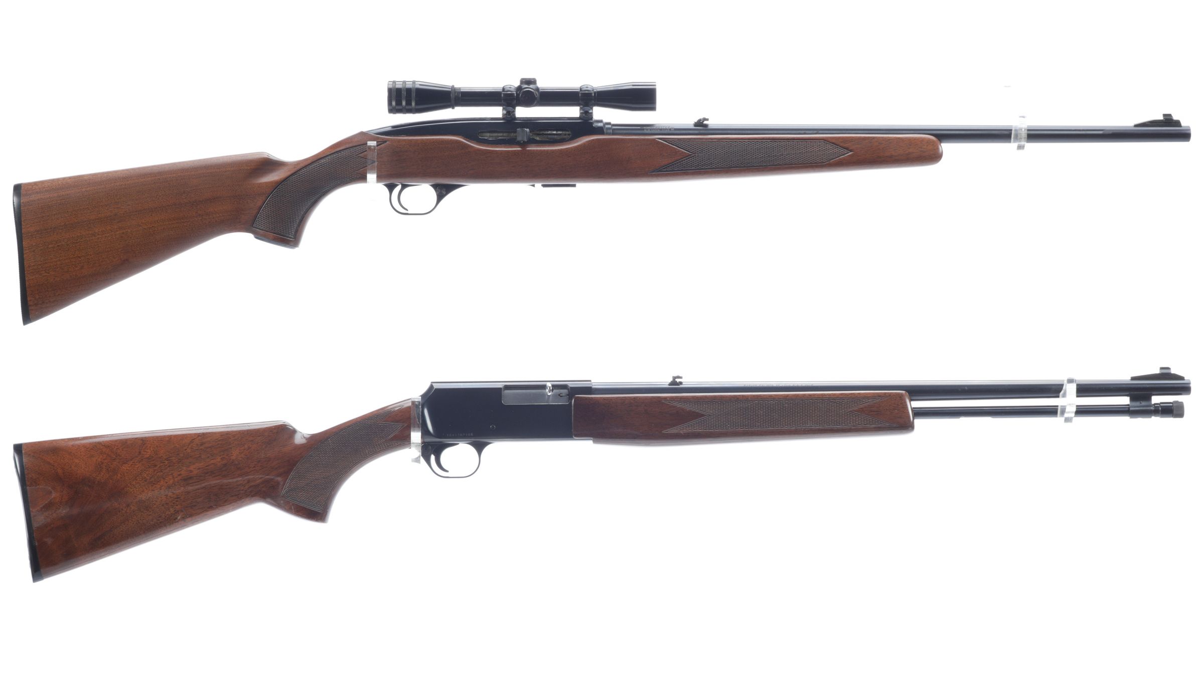 Two Semi-Automatic Rifles -A) Winchester Model 490 Rifle | Rock Island ...