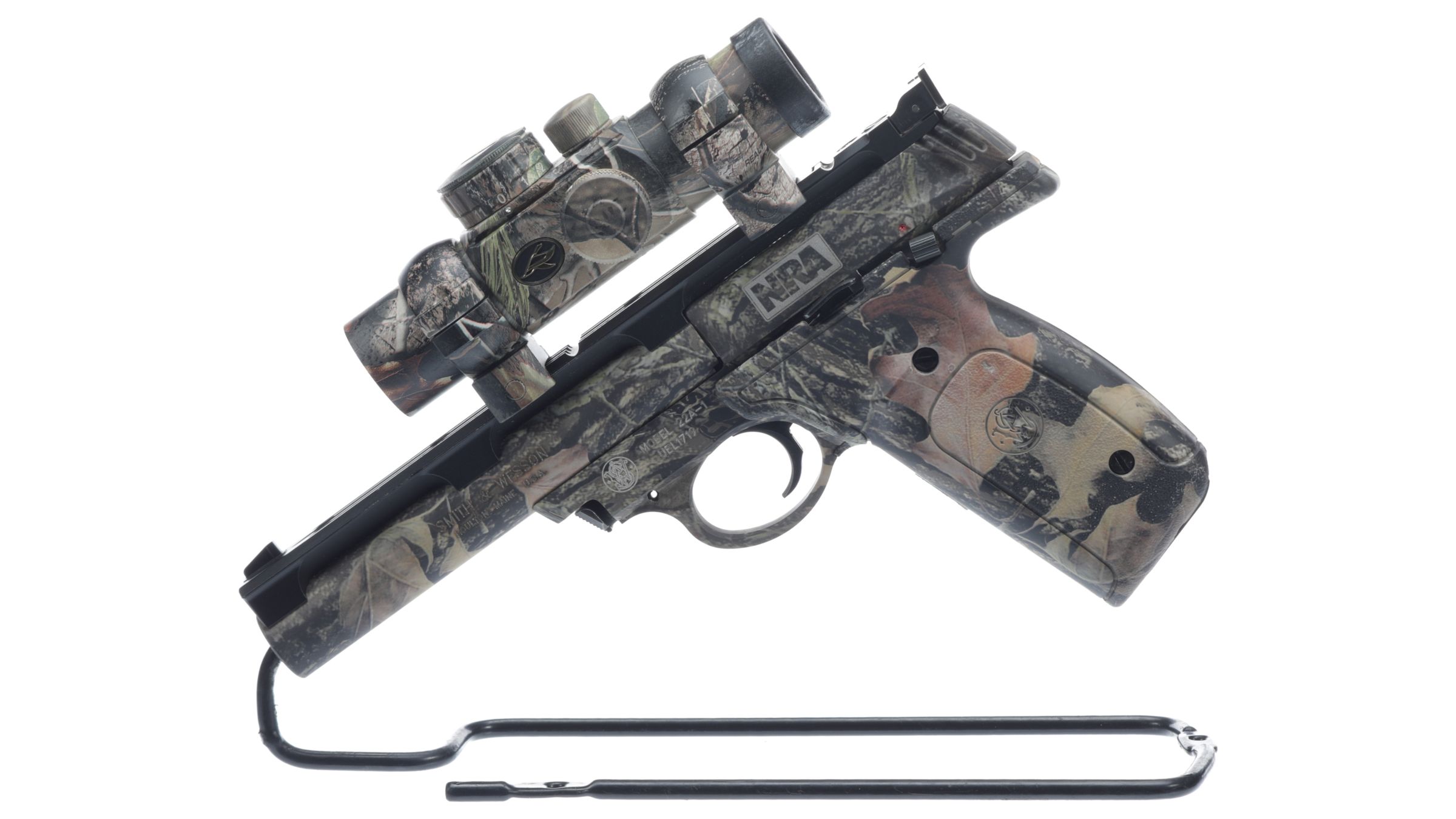 Smith & Wesson NRA Edition Model 22A-1 Pistol with Case | Rock Island ...