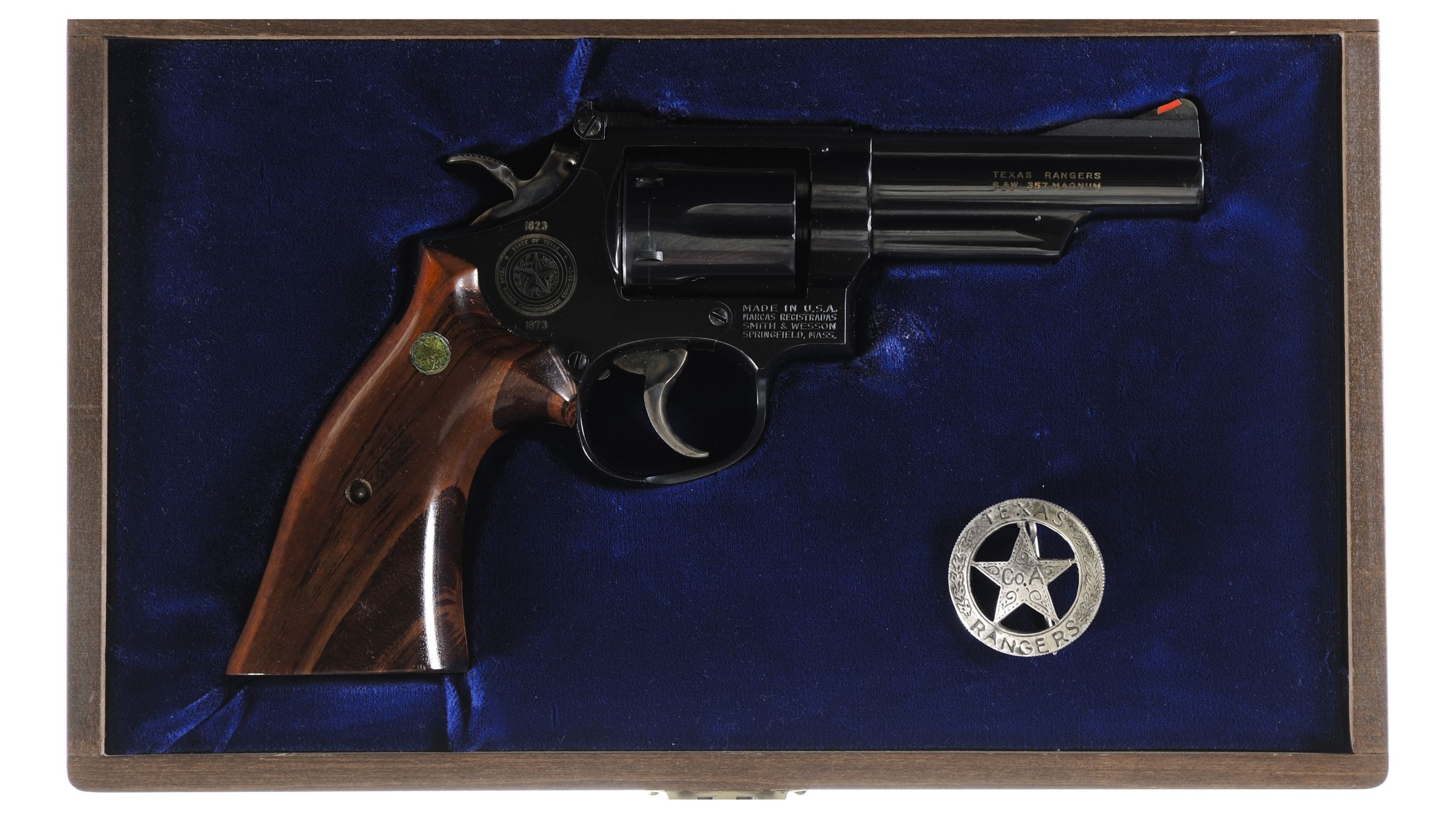 Smith & Wesson Model 19-3 Texas Ranger Commemorative Revolver | Rock ...