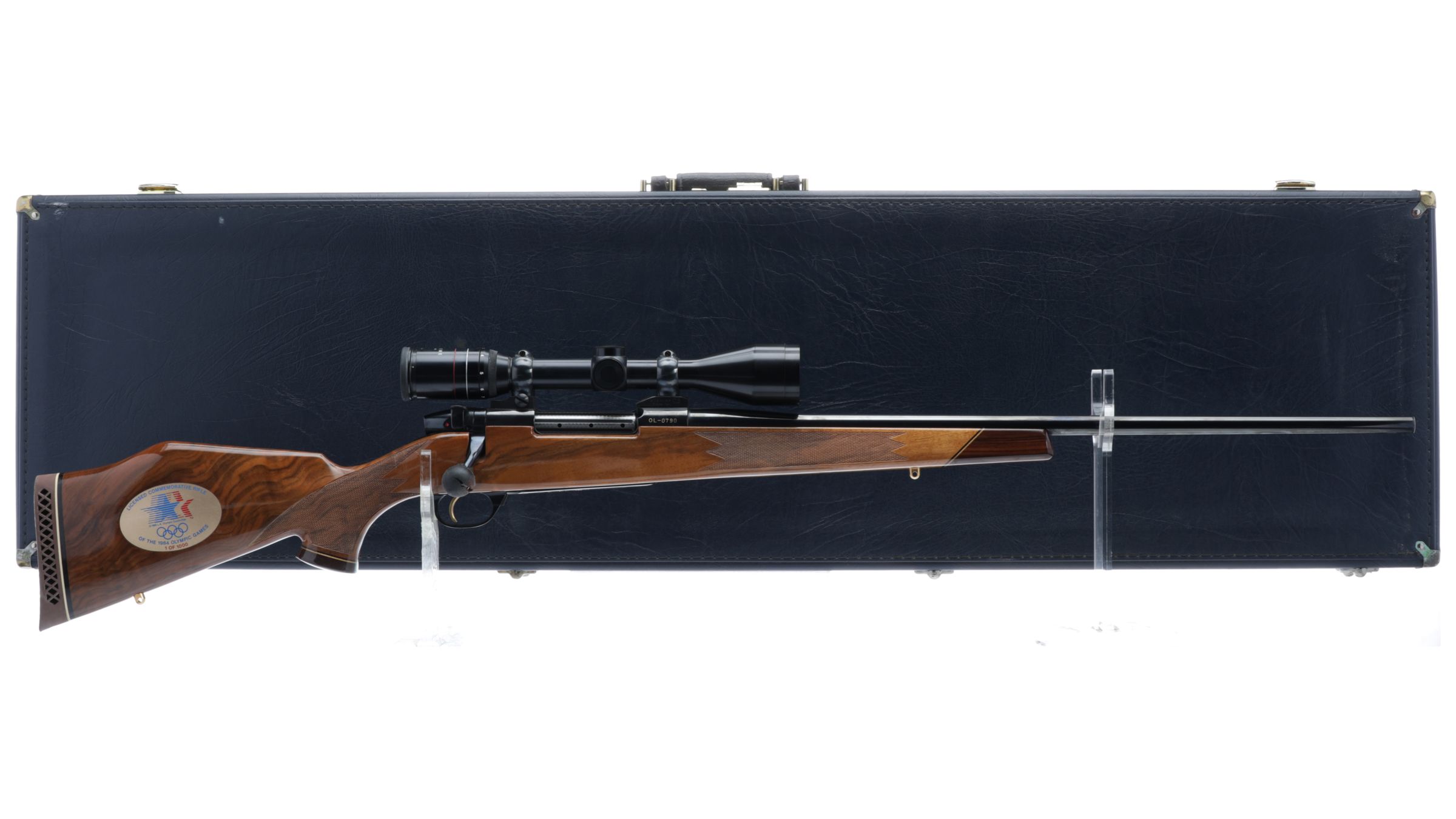 Weatherby Mark V 1984 Olympic Commemorative Bolt Action Rifle | Rock ...