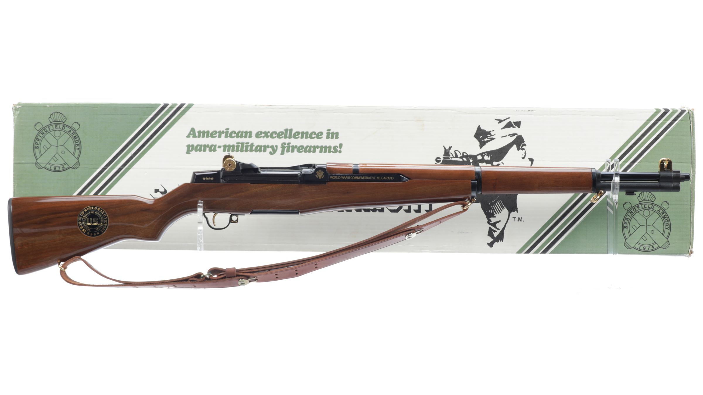 Springfield Armory Inc. WWII Commemorative M1-Garand Rifle | Rock ...