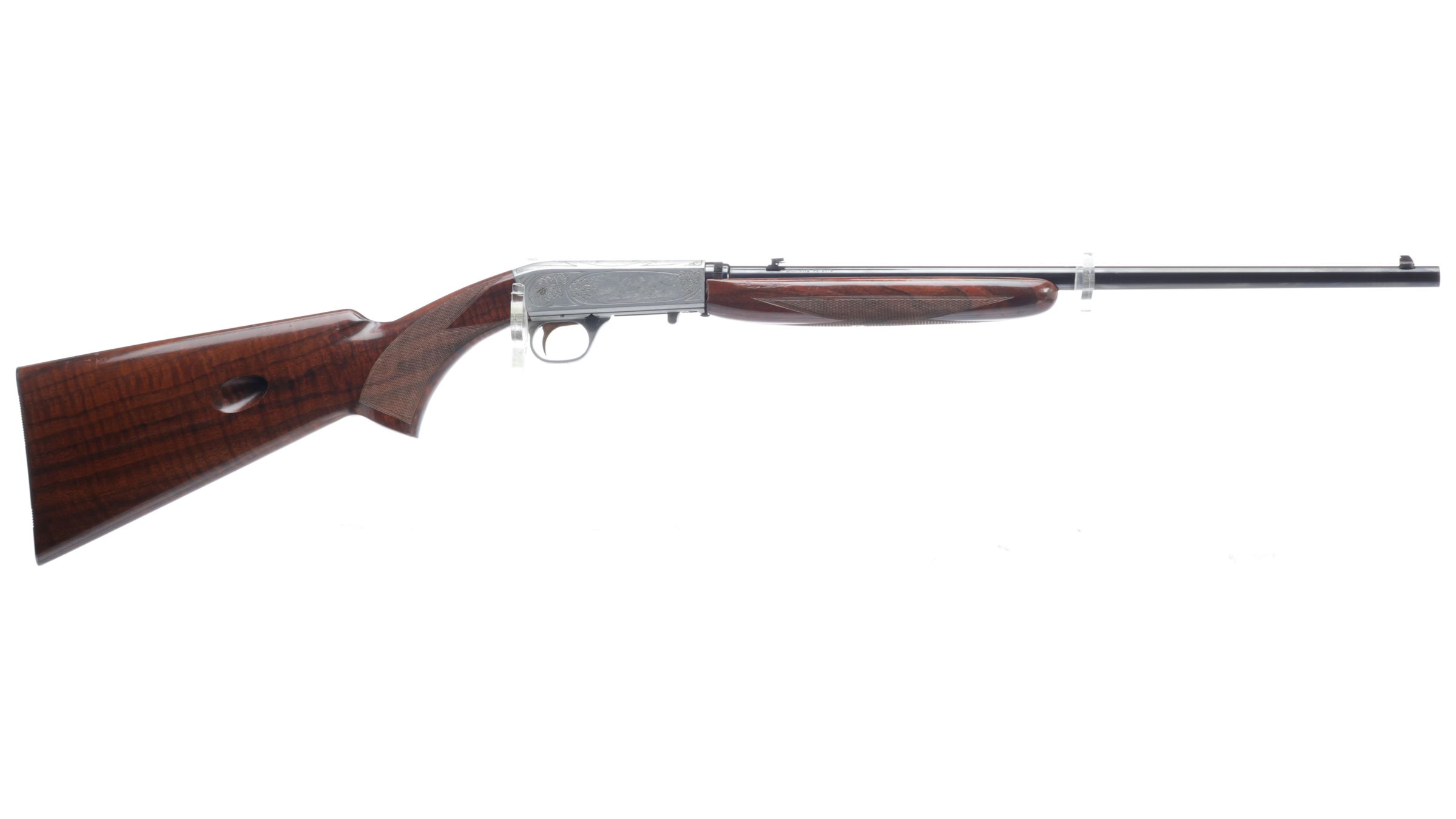Engraved Belgian Browning .22 Caliber Semi-Automatic Rifle | Rock ...