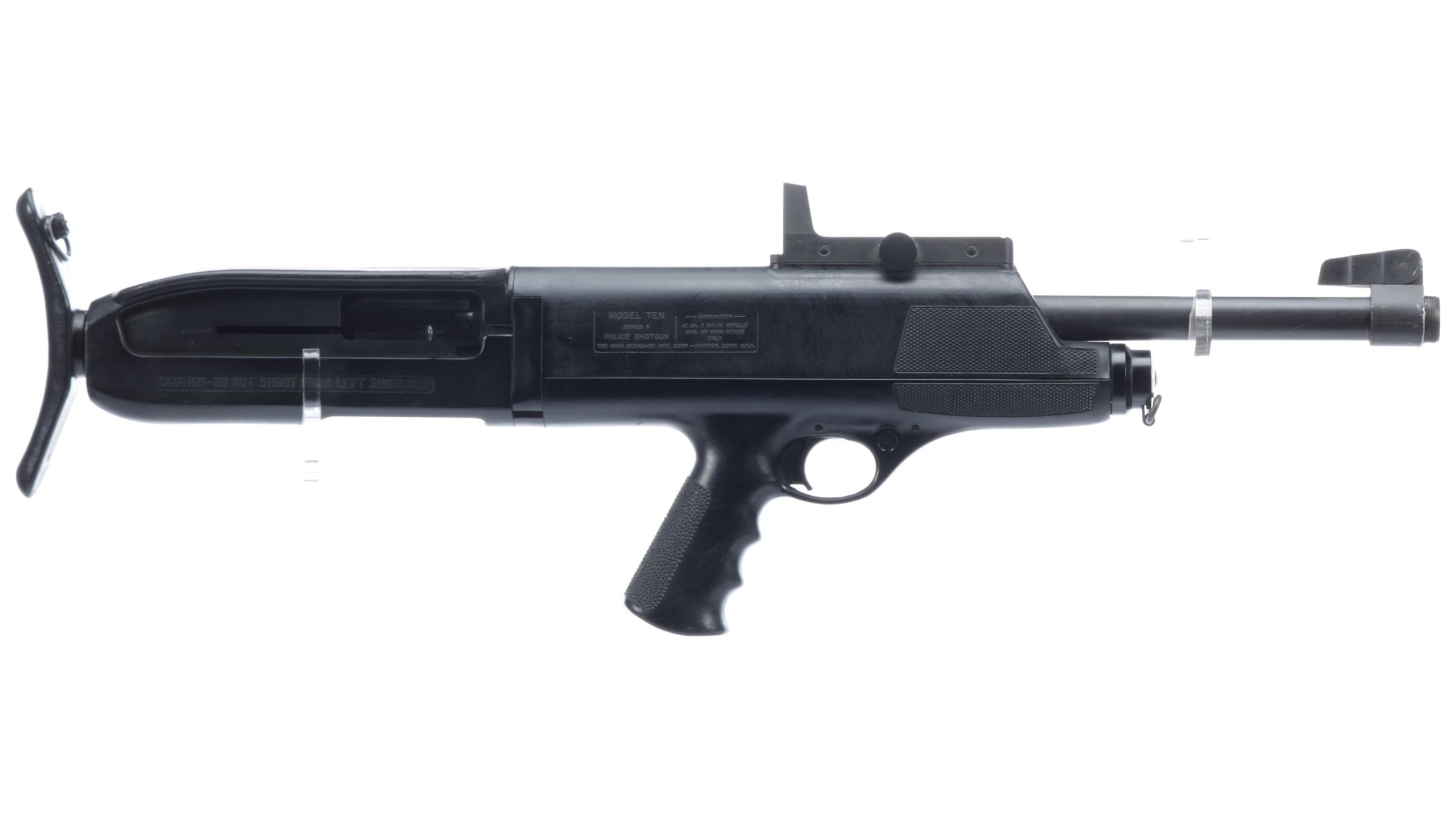 High Standard Model 10 Series B Police Semi-Automatic Shotgun | Rock ...