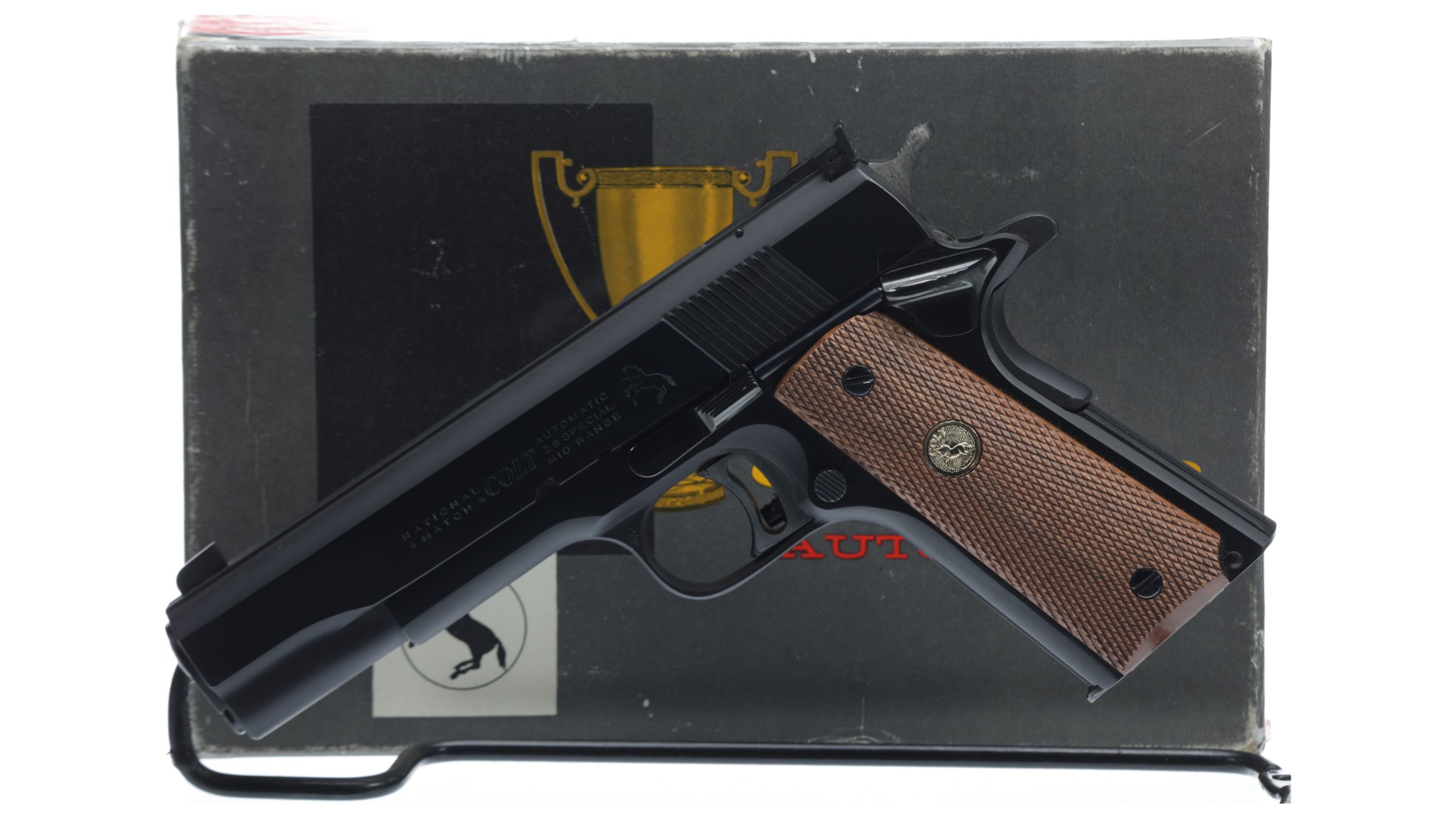 Colt National Match .38 Special Mid Range Semi-Automatic Pistol | Rock Island Auction