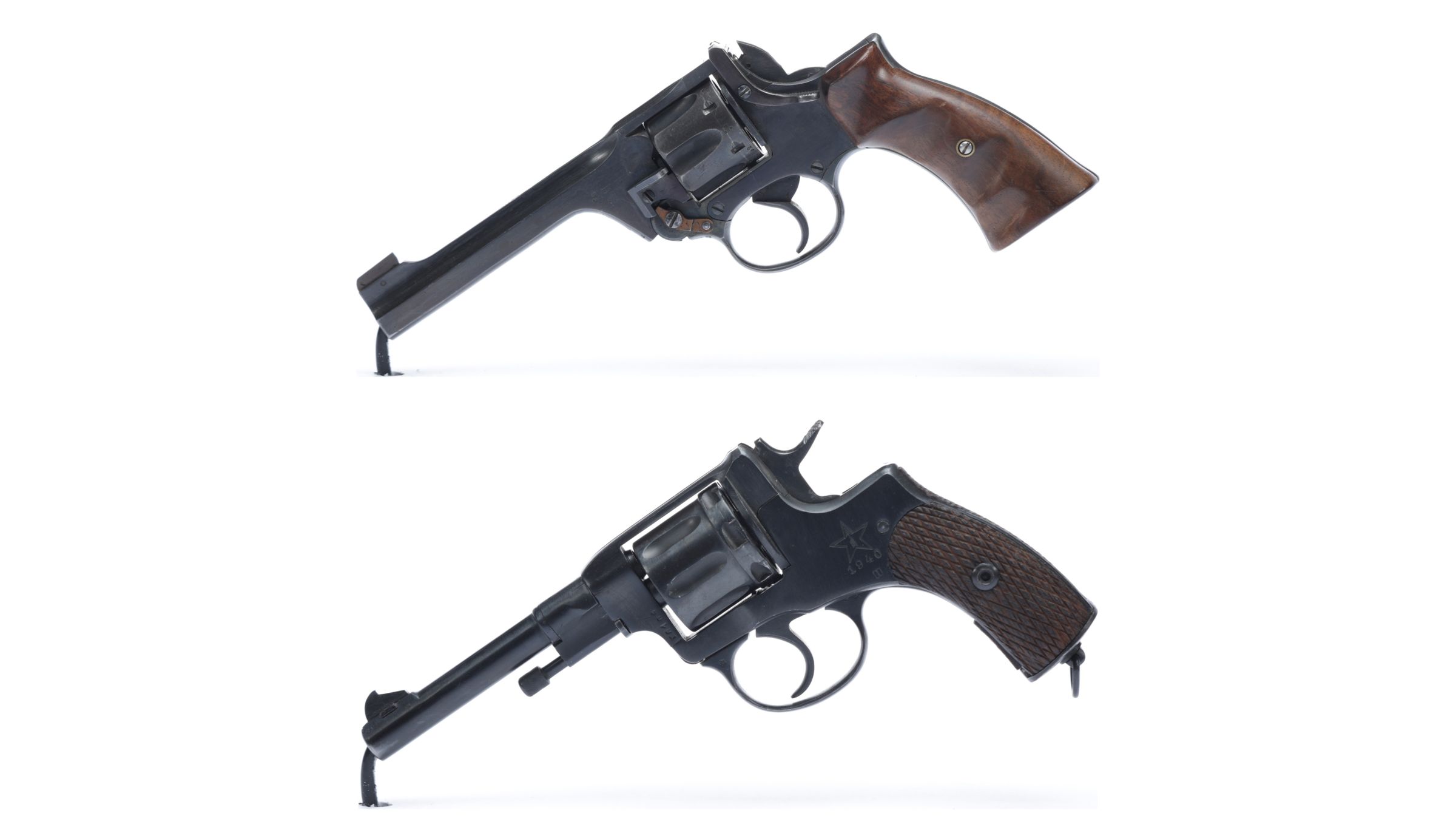 Two European Military Double Action Revolvers | Rock Island Auction