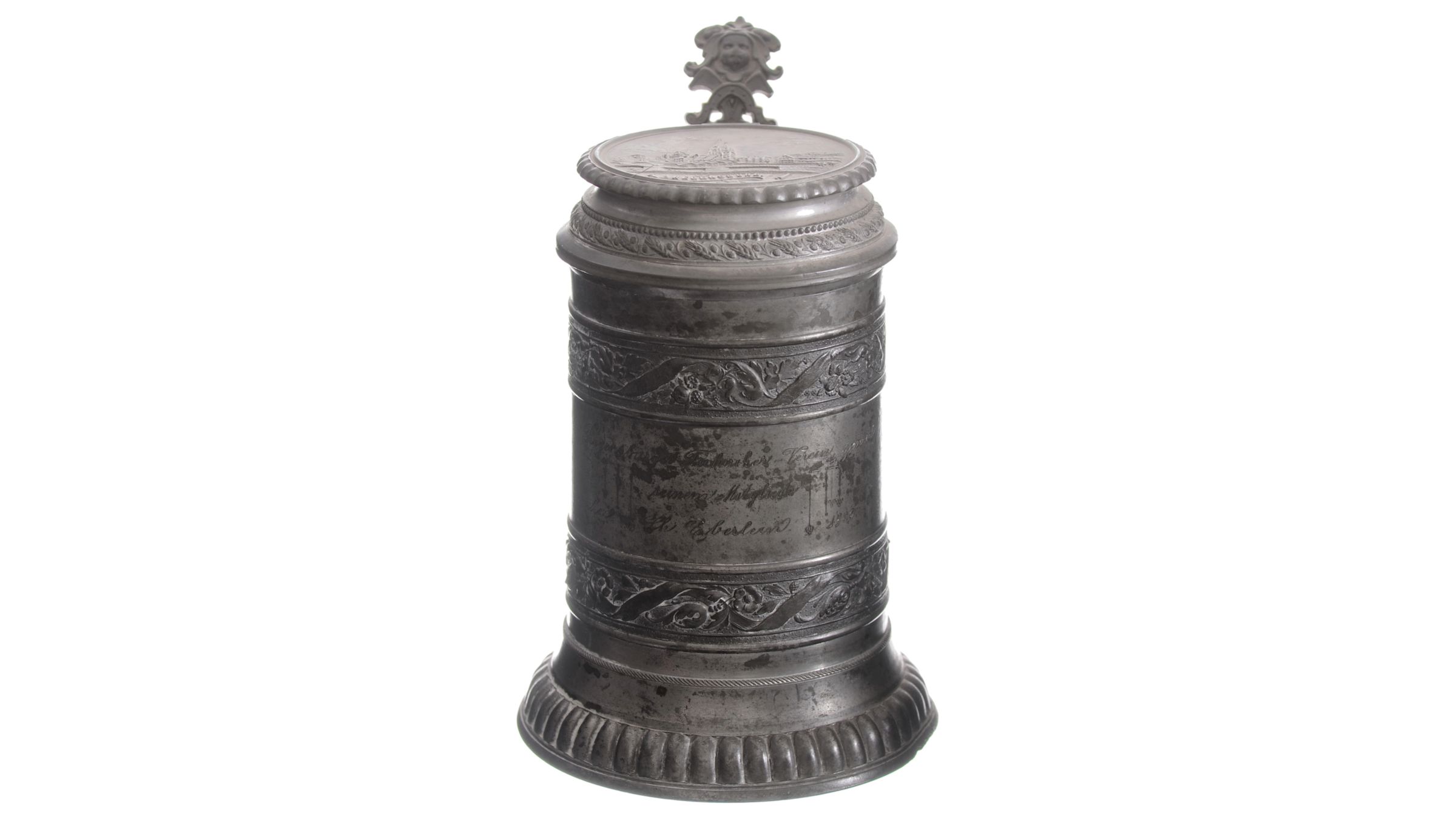 Vintage German Metal Stein | Rock Island Auction