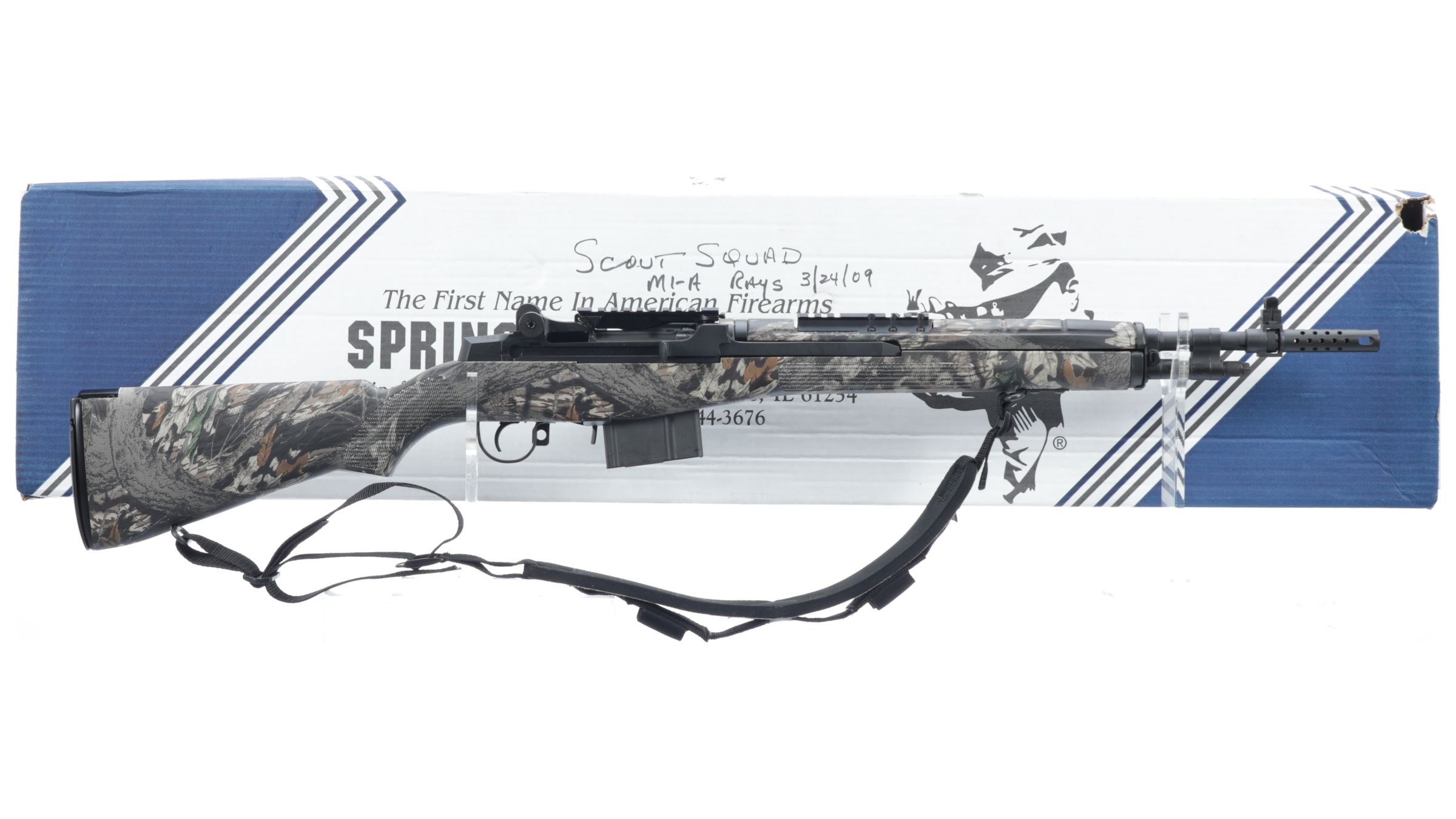 Springfield Armory Inc. M1A Scout Squad Semi-Automatic Rifle | Rock ...