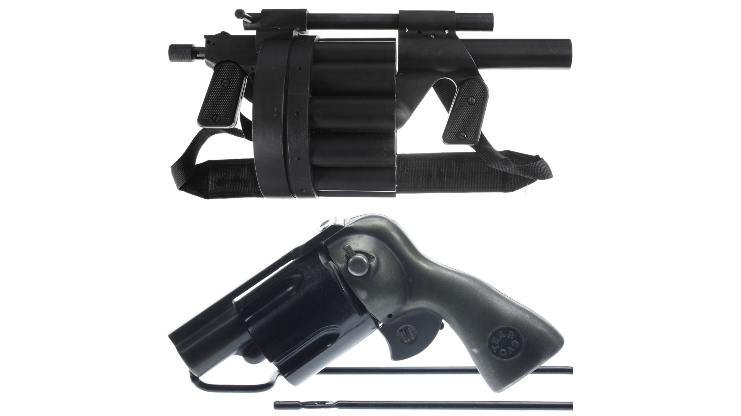 Two Revolving Tear Gas Guns | Rock Island Auction