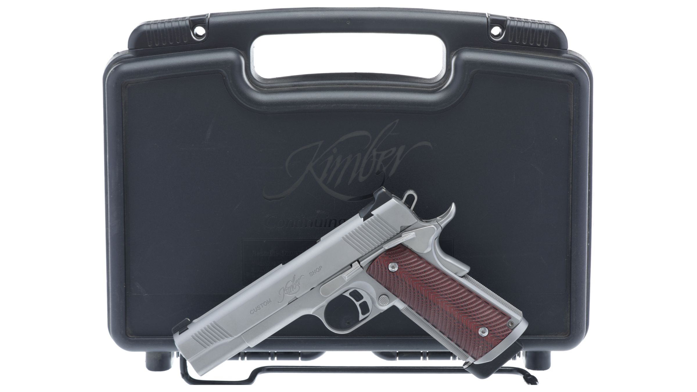 Kimber Gold Combat Stainless II Semi-Automatic Pistol with Case | Rock ...