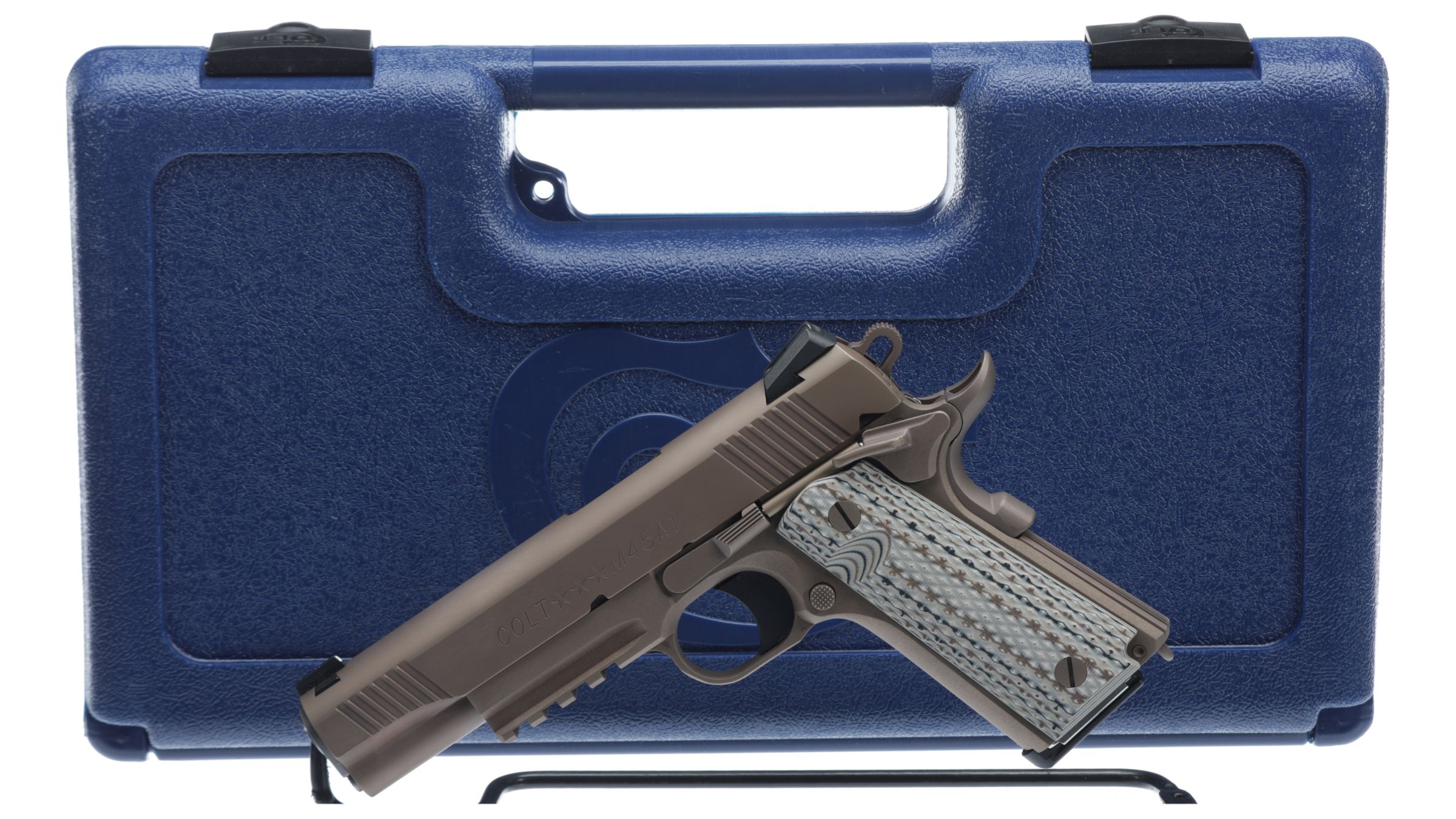 Colt Government Model Rail Gun M45A1 Semi-Automatic Pistol | Rock ...