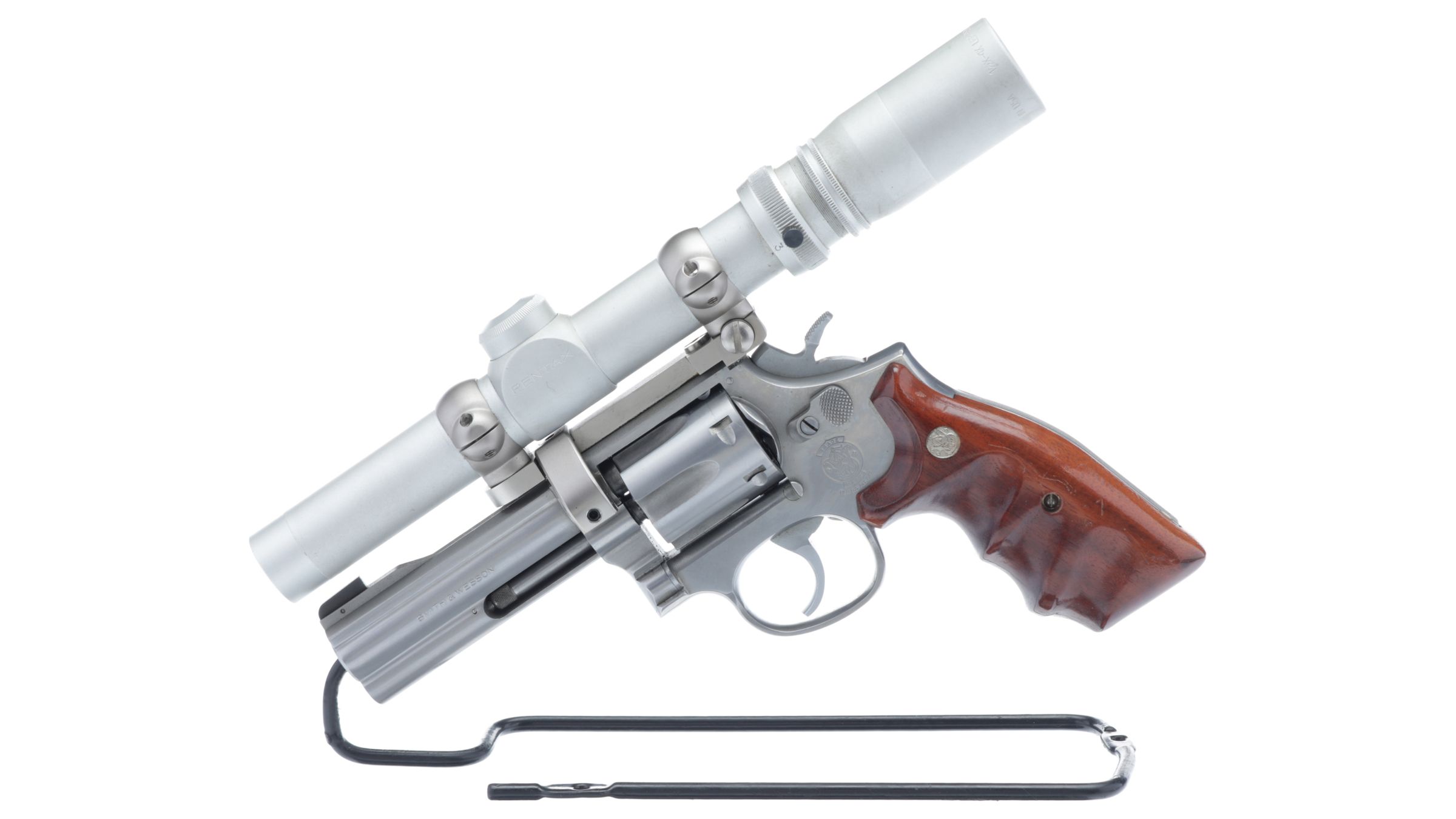 Smith & Wesson Model 617 Double Action Revolver with Scope | Rock ...