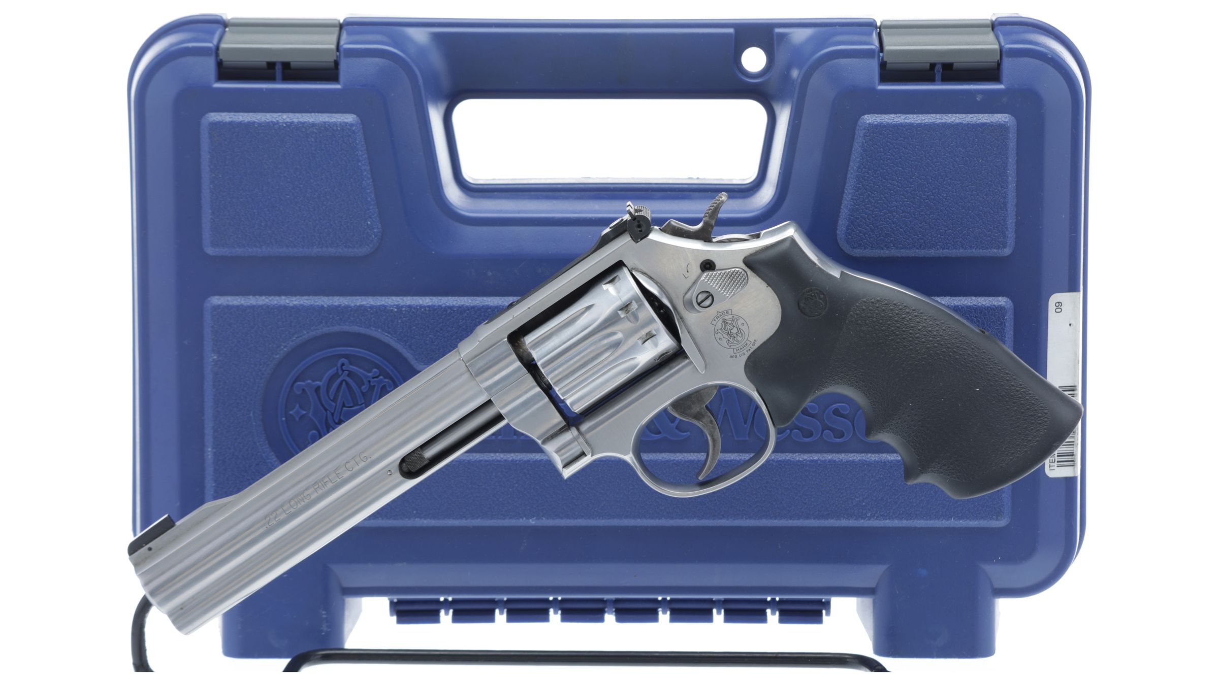 Smith & Wesson Model 617-6 Double Action Revolver with Case | Rock ...