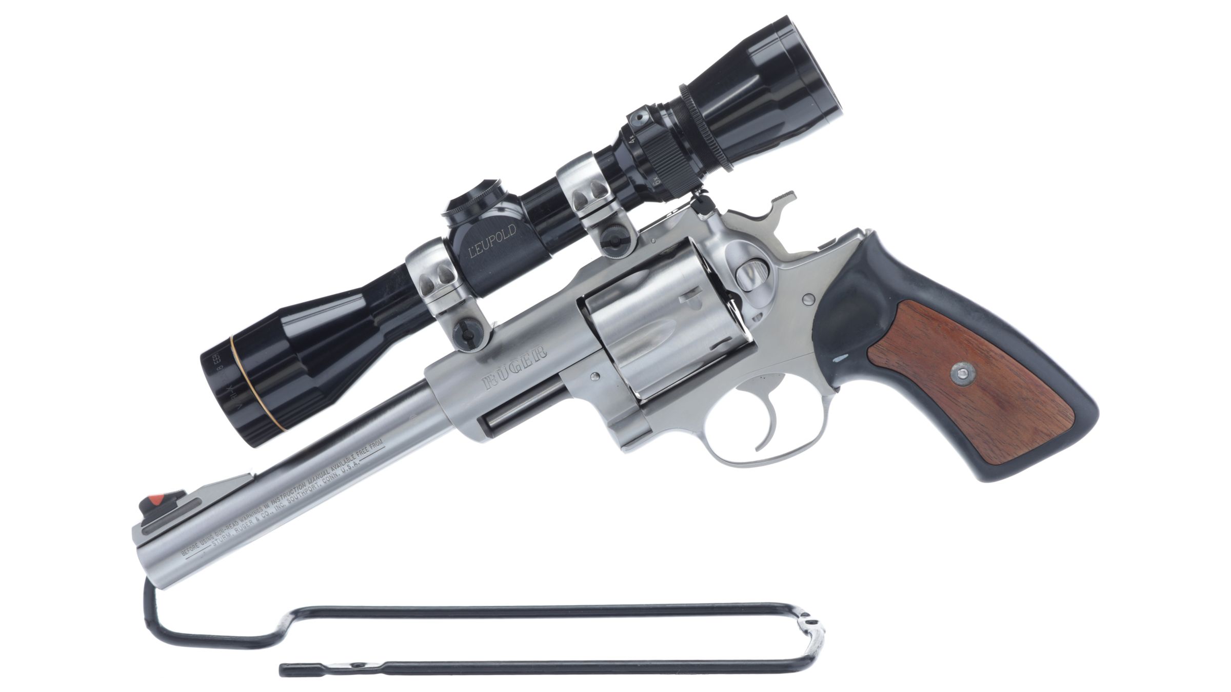 Ruger Super Redhawk Revolver with Leupold Scope and Case | Rock Island ...