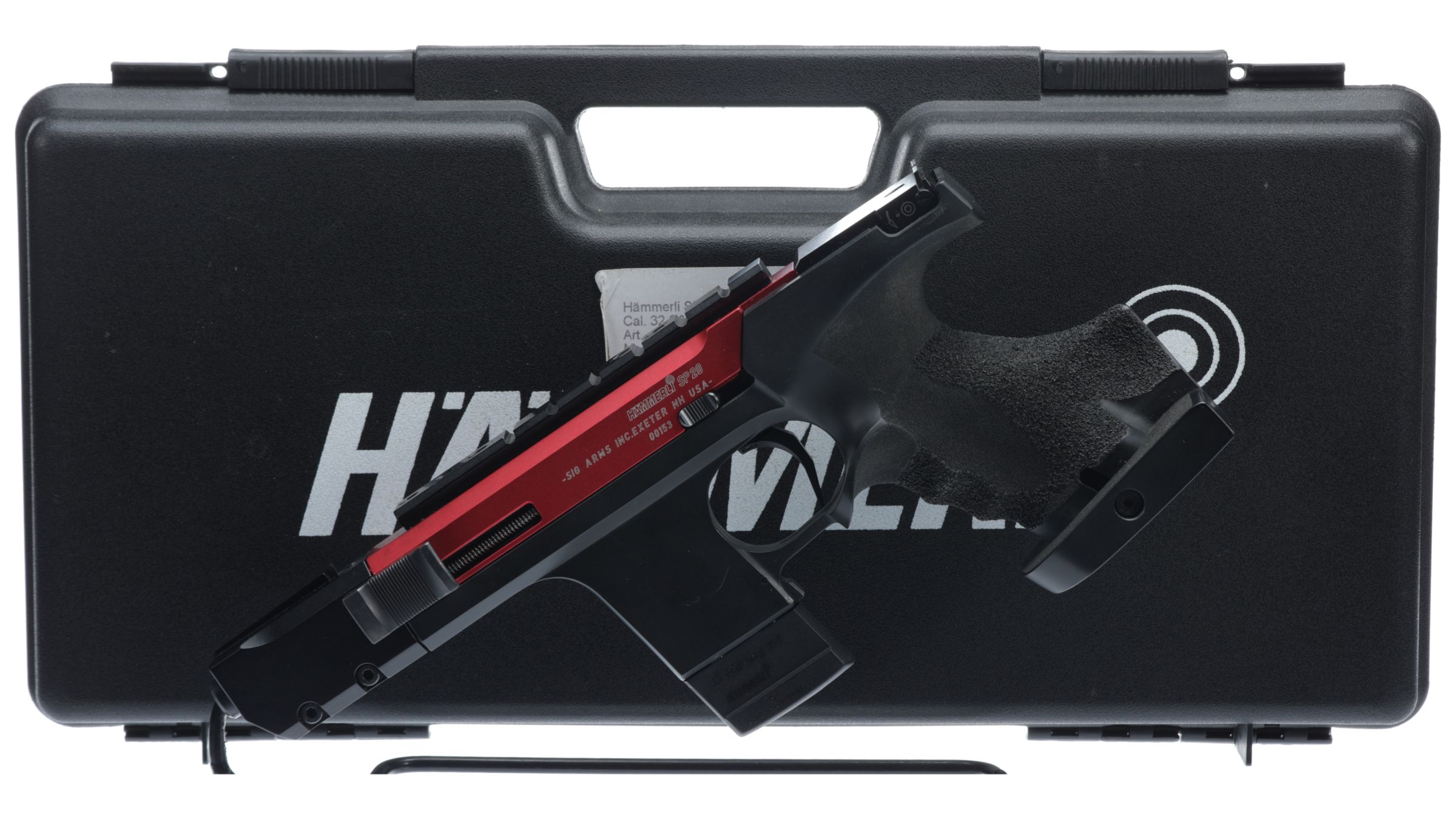 Hammerli Model SP 20 Left Handed Semi-Automatic Target Pistol | Rock ...