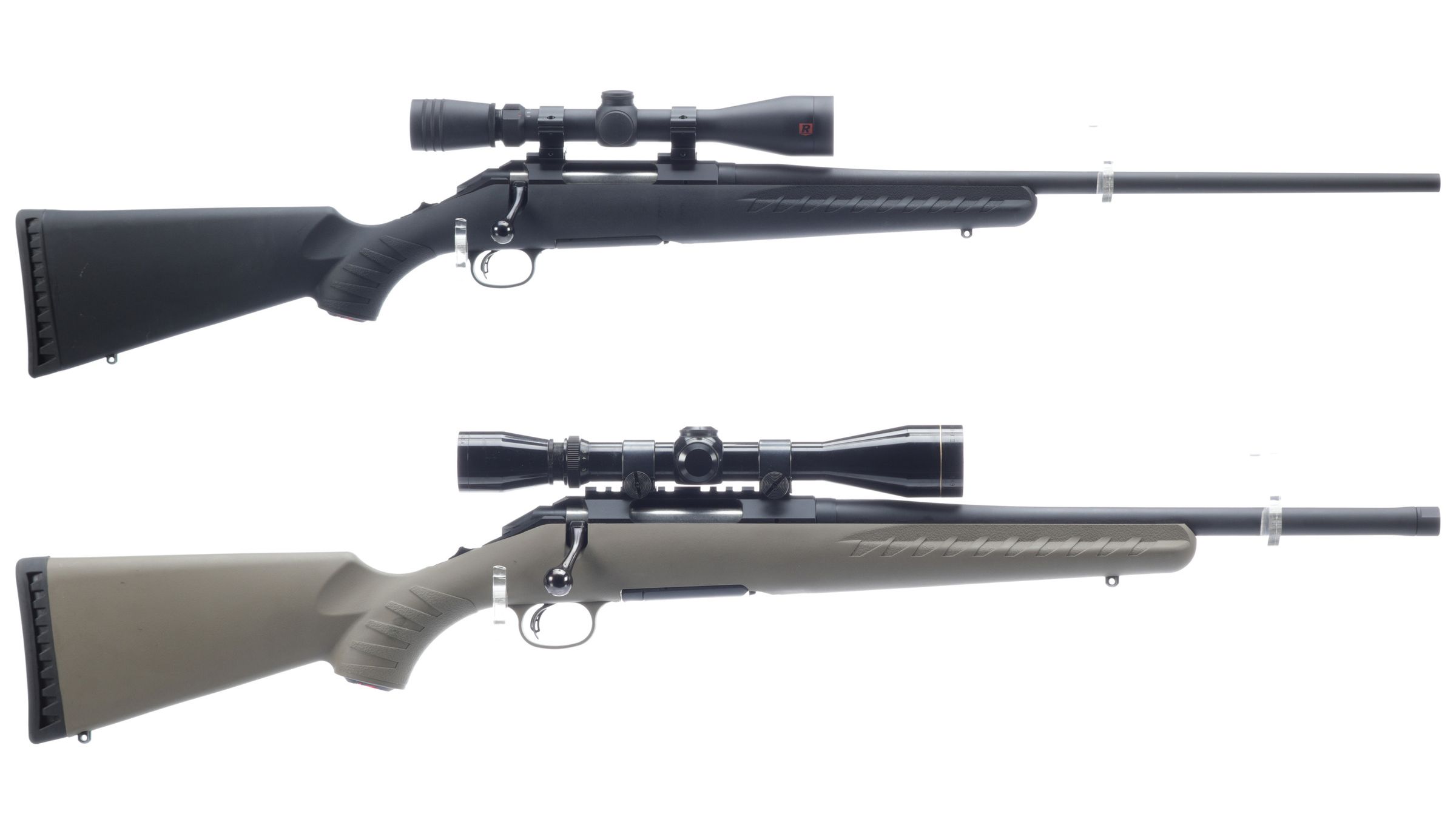 Two Ruger American Bolt Action Rifles | Rock Island Auction