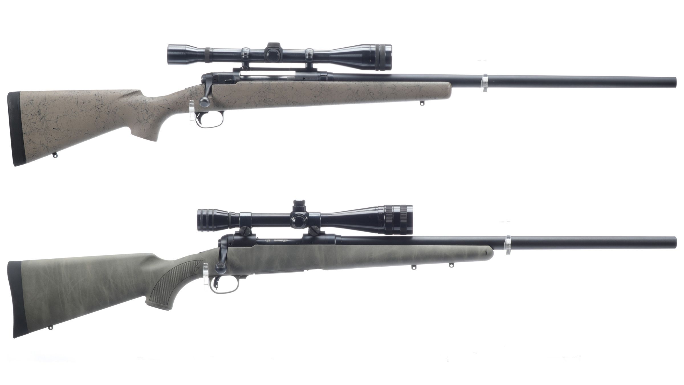 Two Savage Bolt Action Rifles | Rock Island Auction