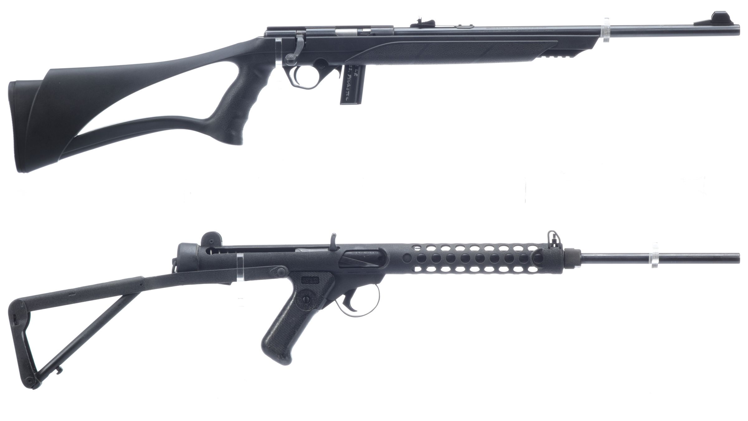 Two Rifles | Rock Island Auction