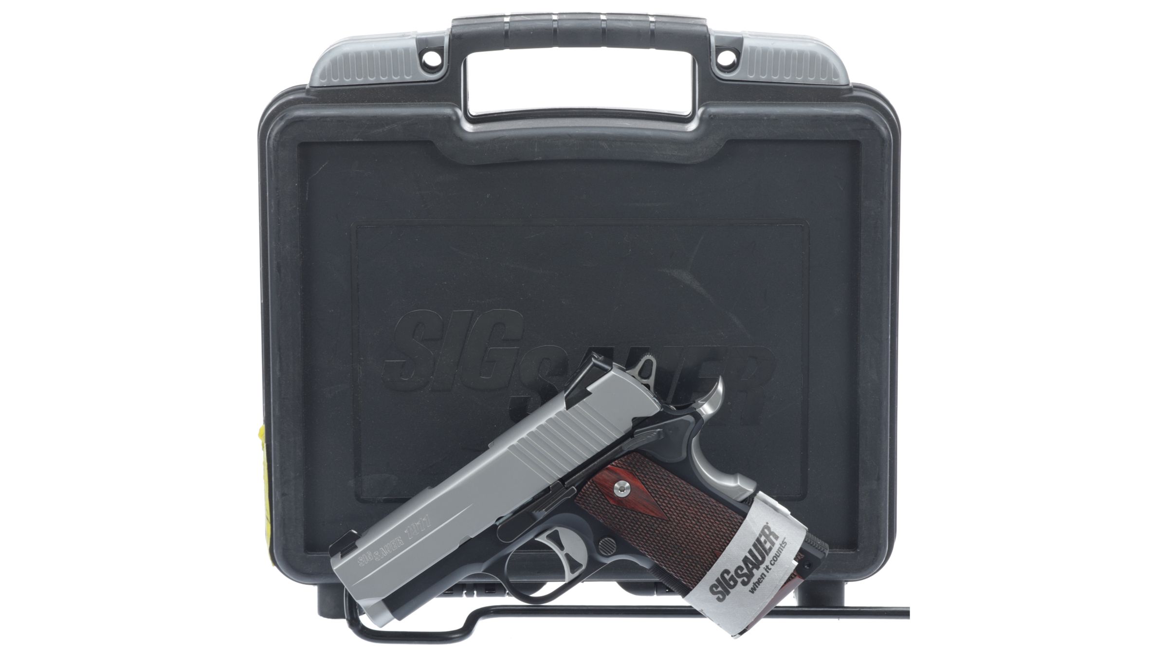 Sig Sauer Model 1911 Ultra Compact Pistol with Case | Rock Island Auction