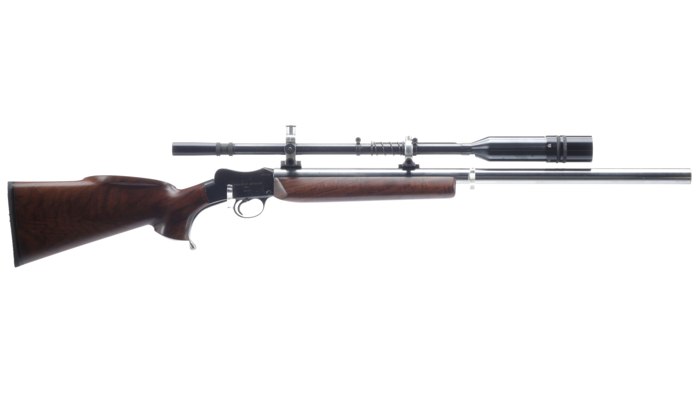 Commonwealth of Australia Marked BSA Martini Rifle with Scope | Rock ...