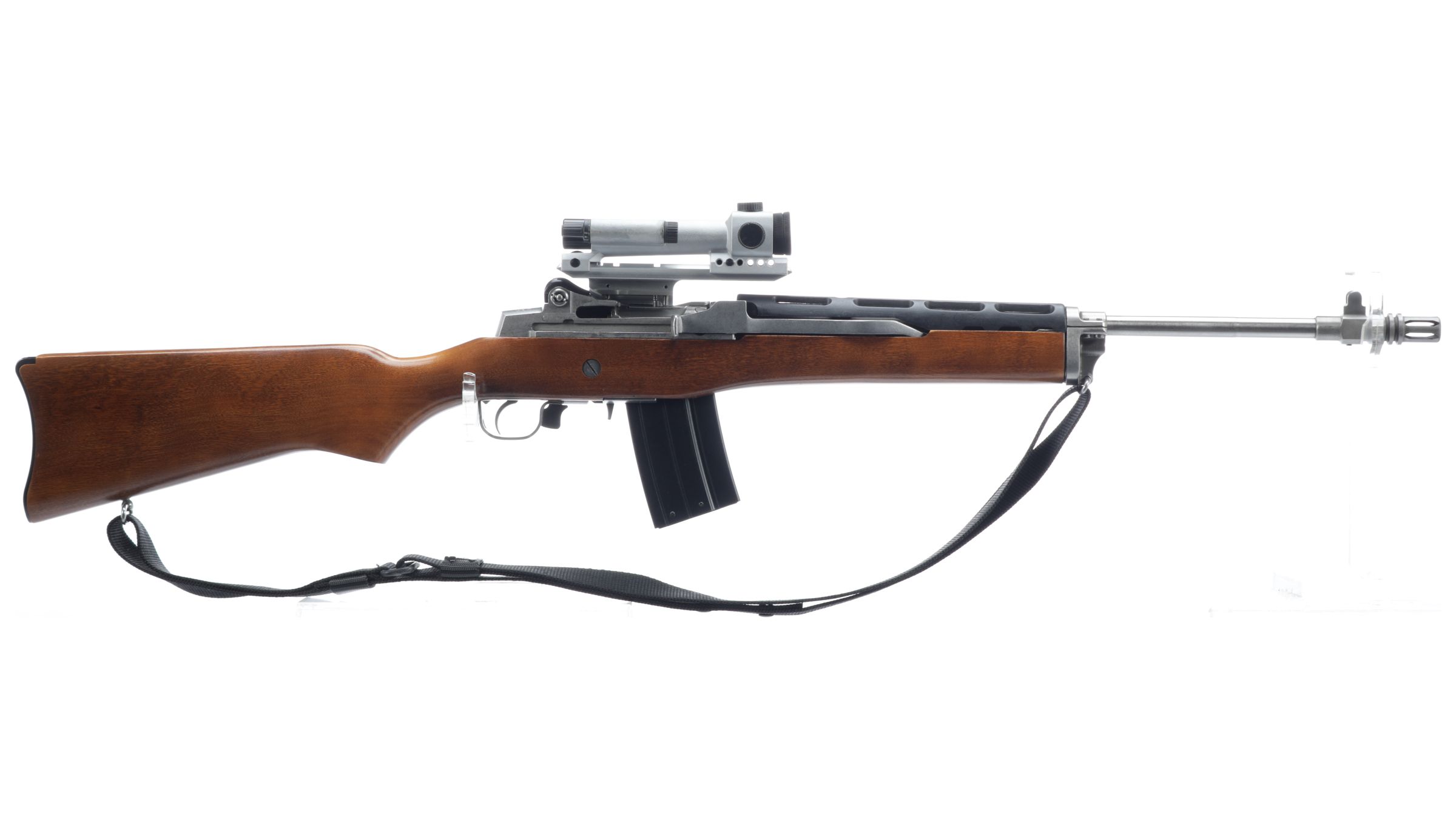 Ruger Mini-14 Semi-Automatic Rifle with Optic | Rock Island Auction