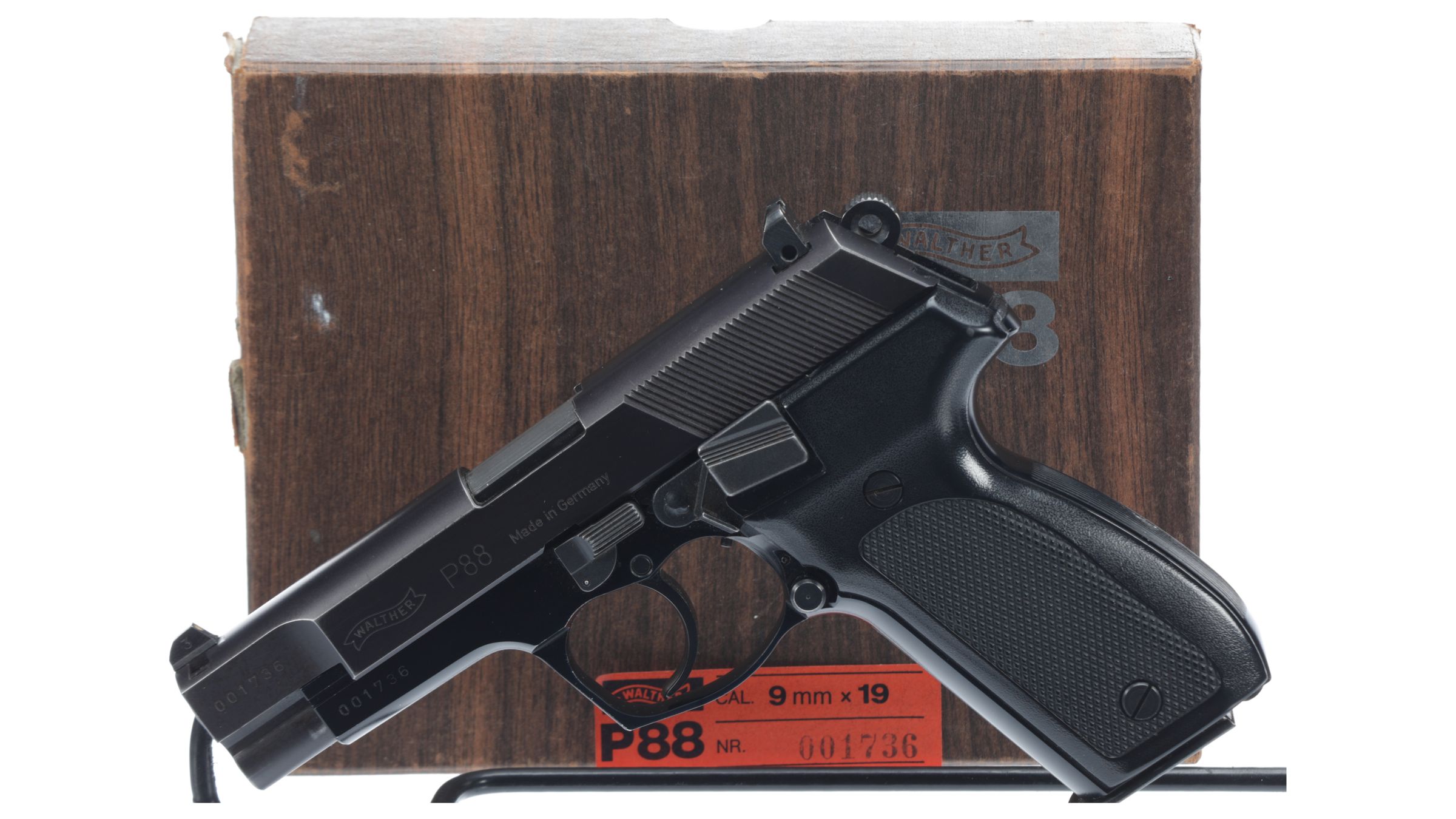 Walther/Interarms P88 Semi-Automatic Pistol with Box | Rock Island Auction