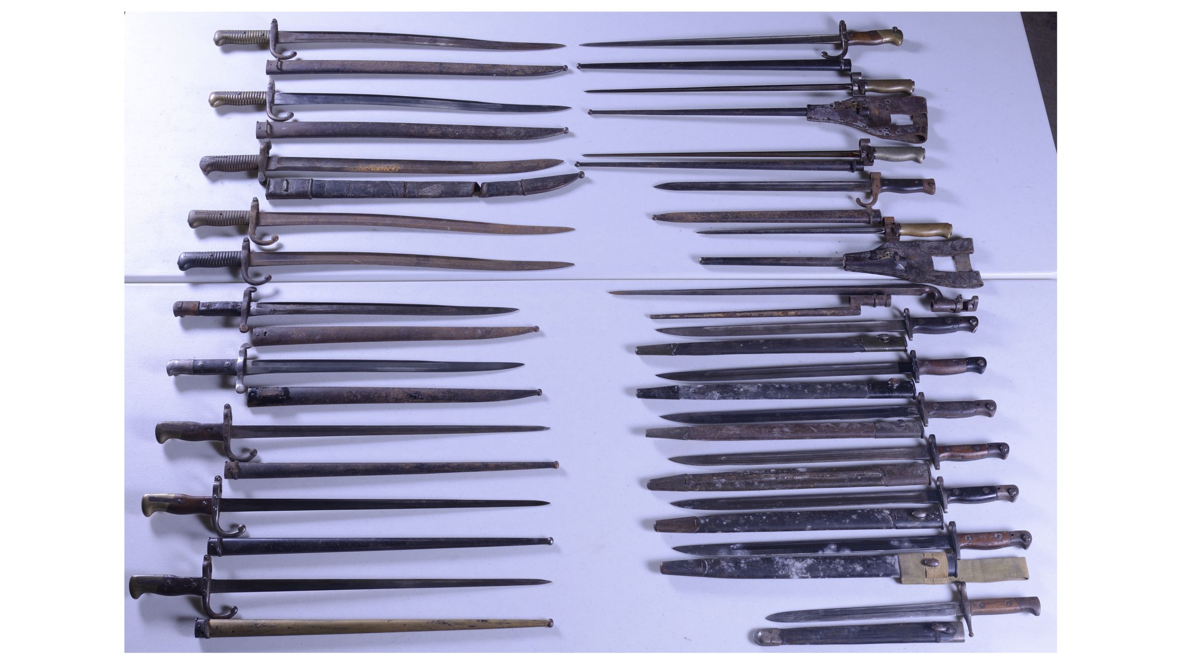 Group of Late 19th and Early 20th Century European Bayonets | Rock ...