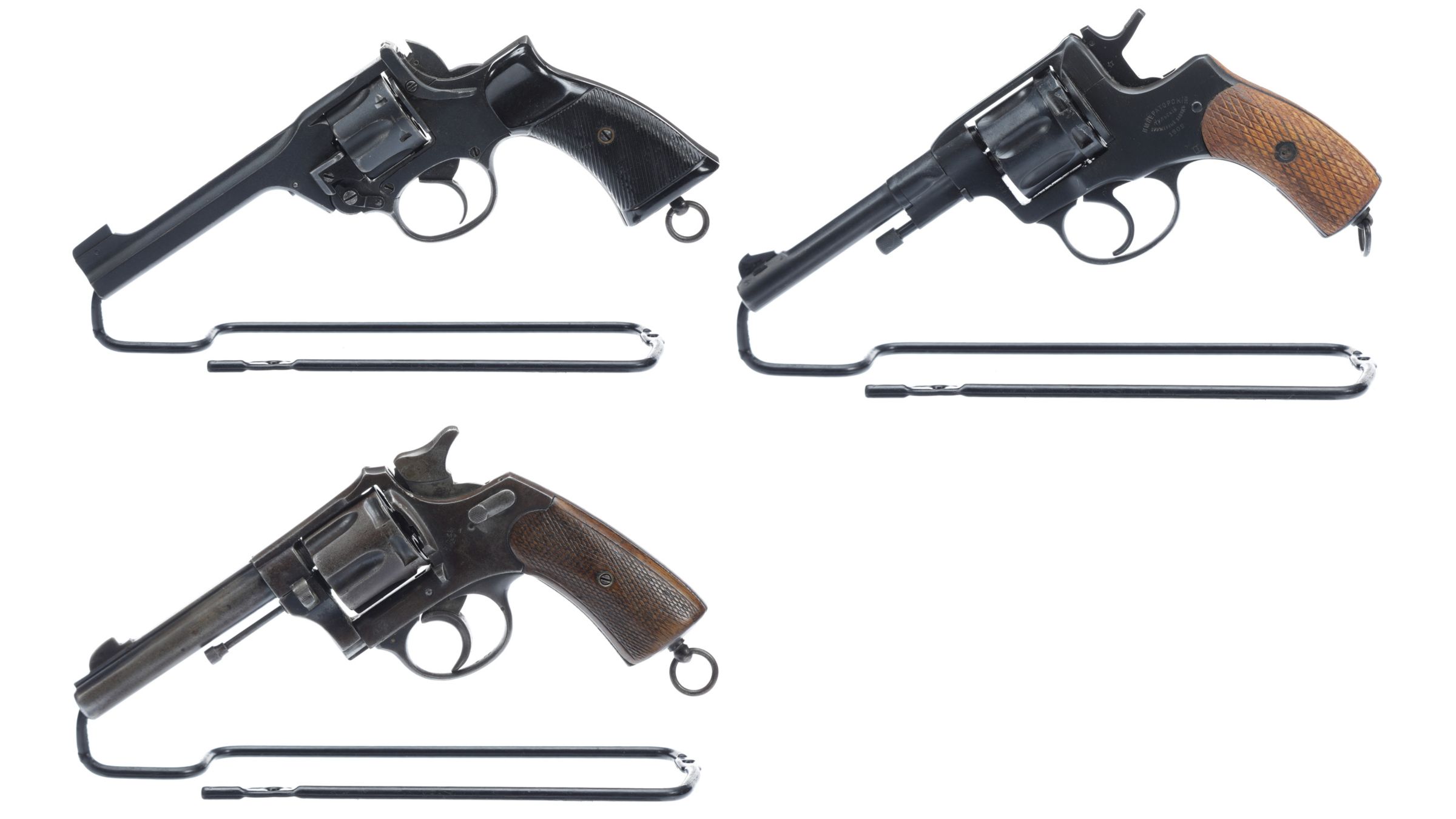 Three European Military Double Action Revolvers | Rock Island Auction
