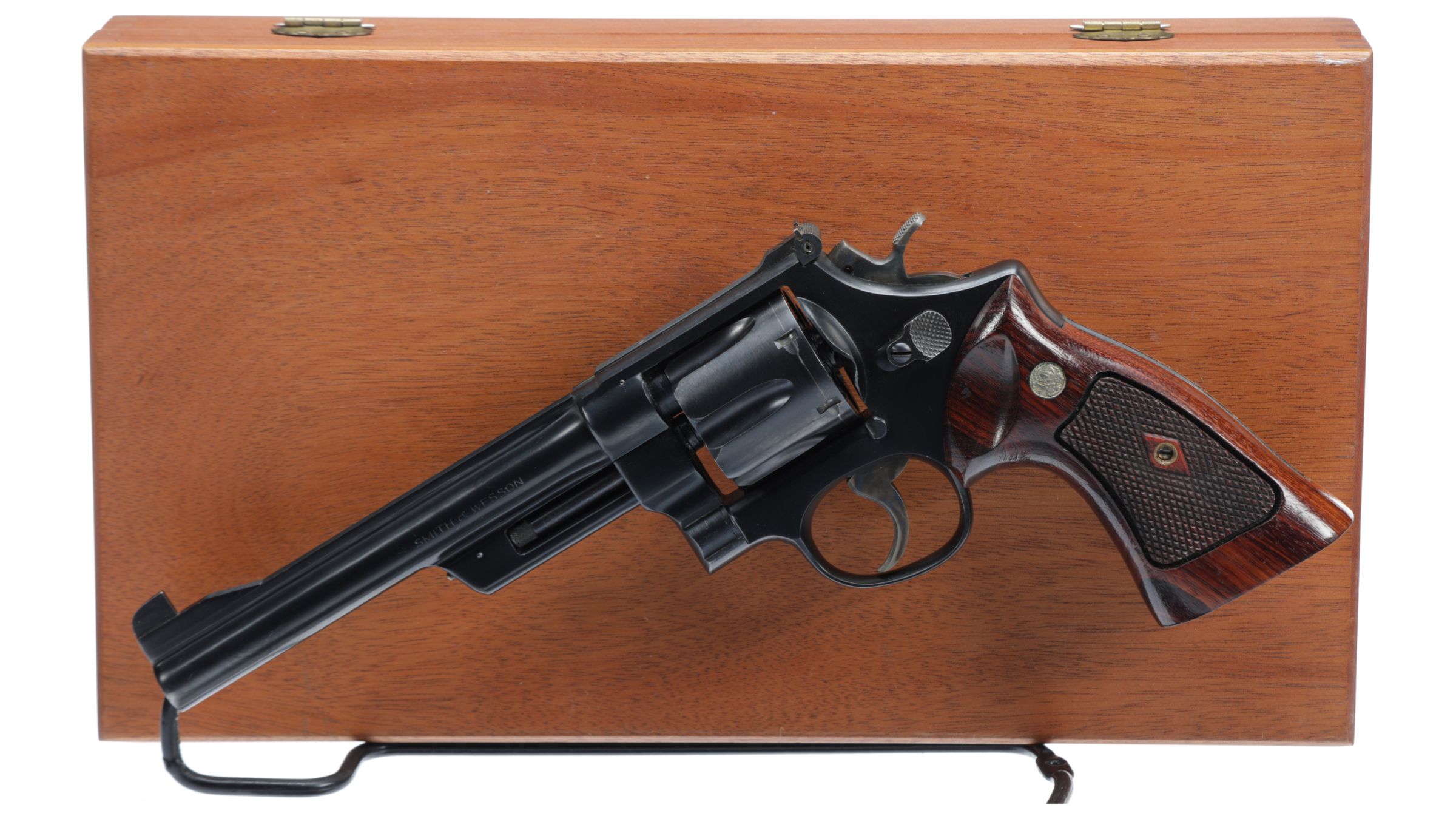 Smith & Wesson Pre-Model 26 1950 .45 Target Revolver with Case | Rock ...