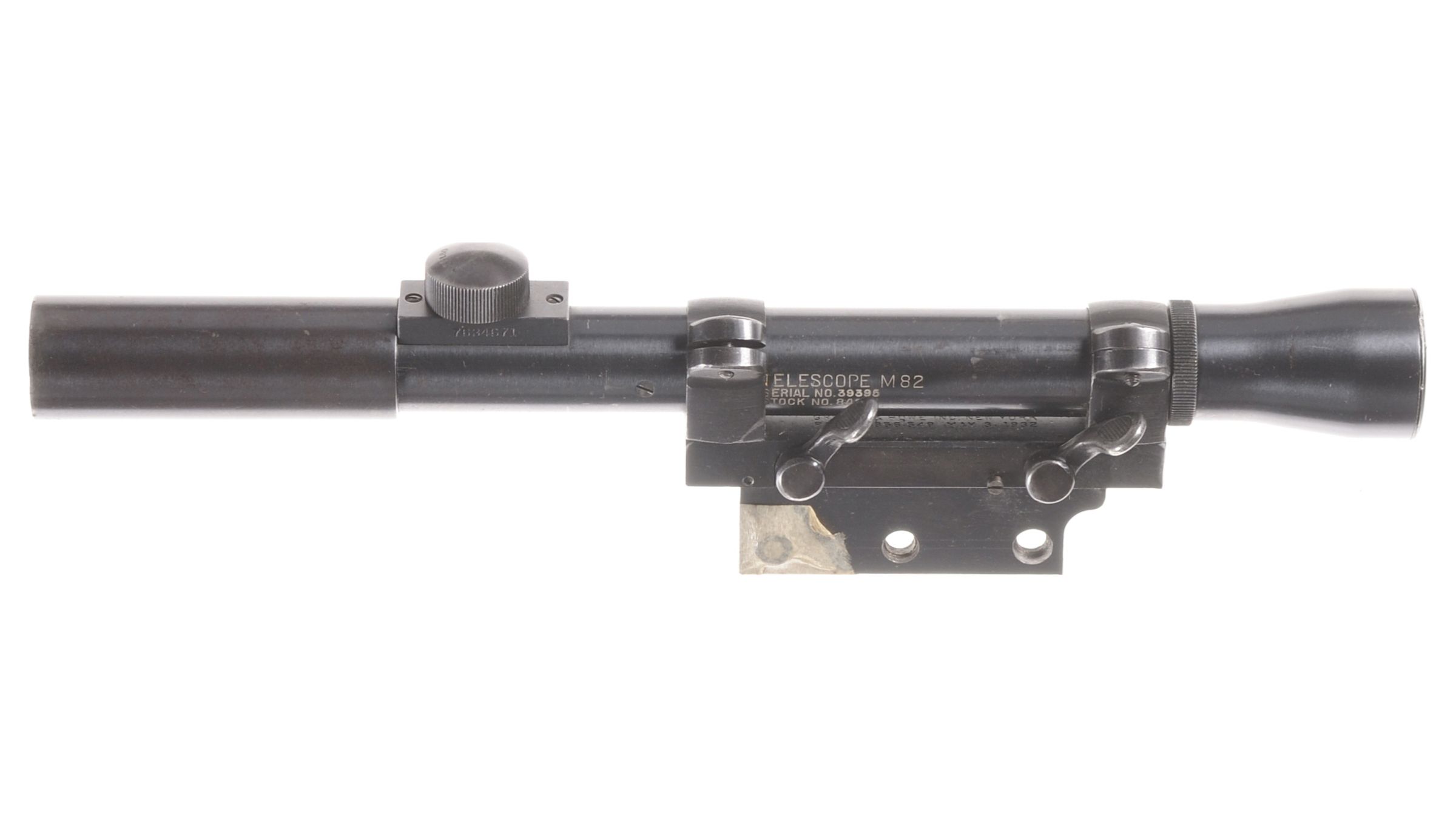 M82 Sniper Scope with Griffin & Howe Mount | Rock Island Auction