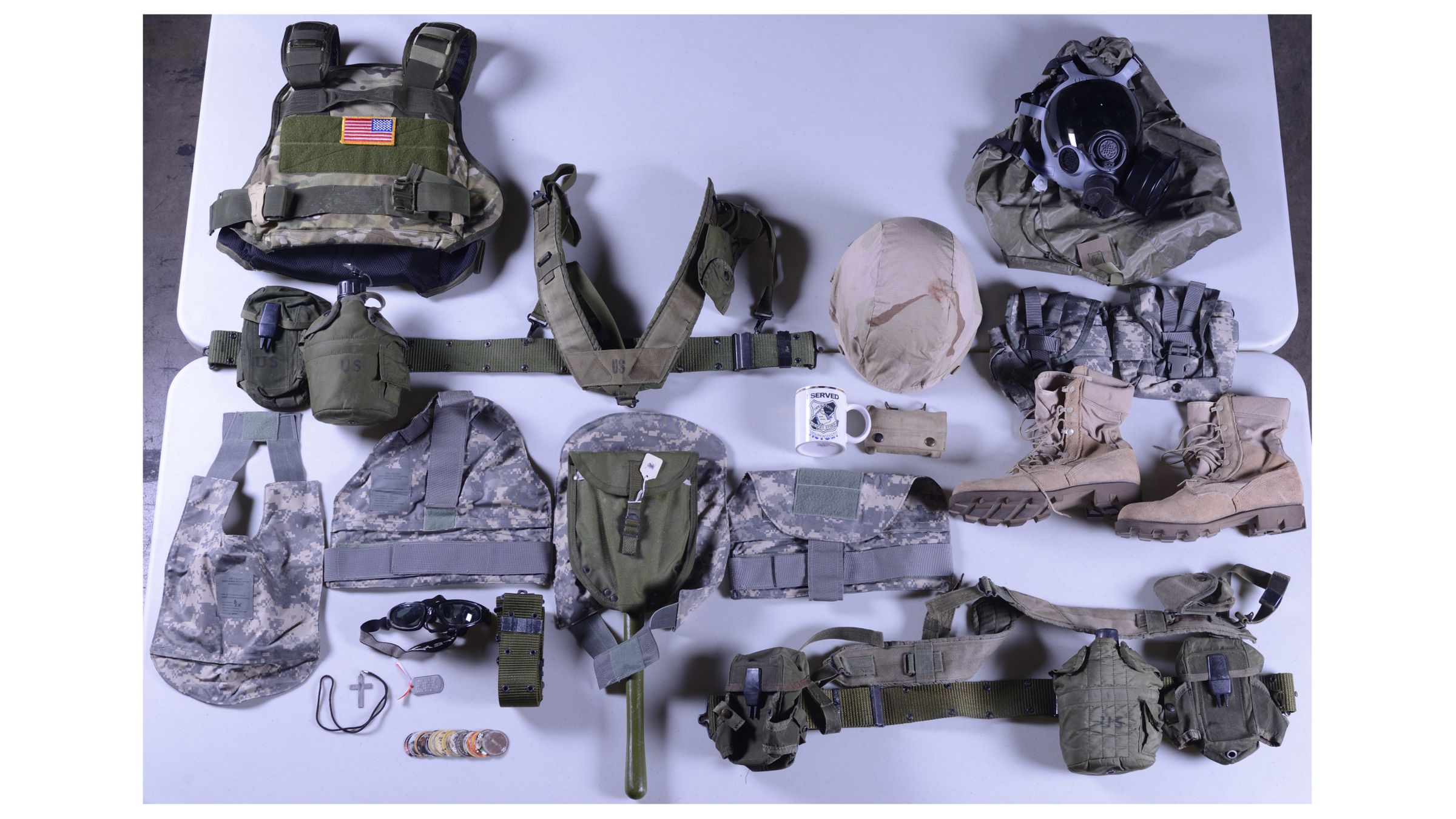 Group of US Gulf War / Iraq War Military Items | Rock Island Auction