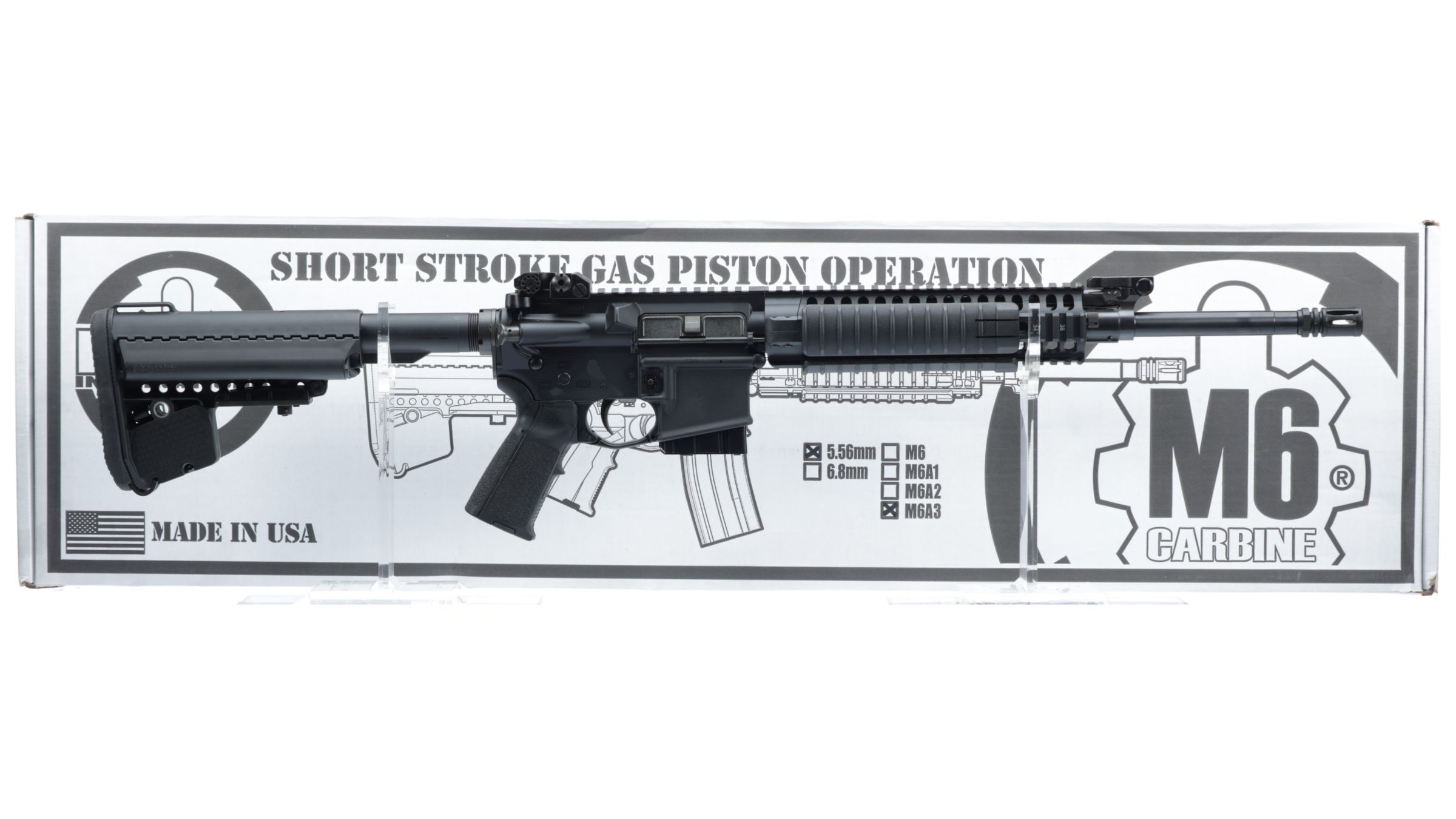 LWRC M6A3 Semi-Automatic Rifle with Box | Rock Island Auction