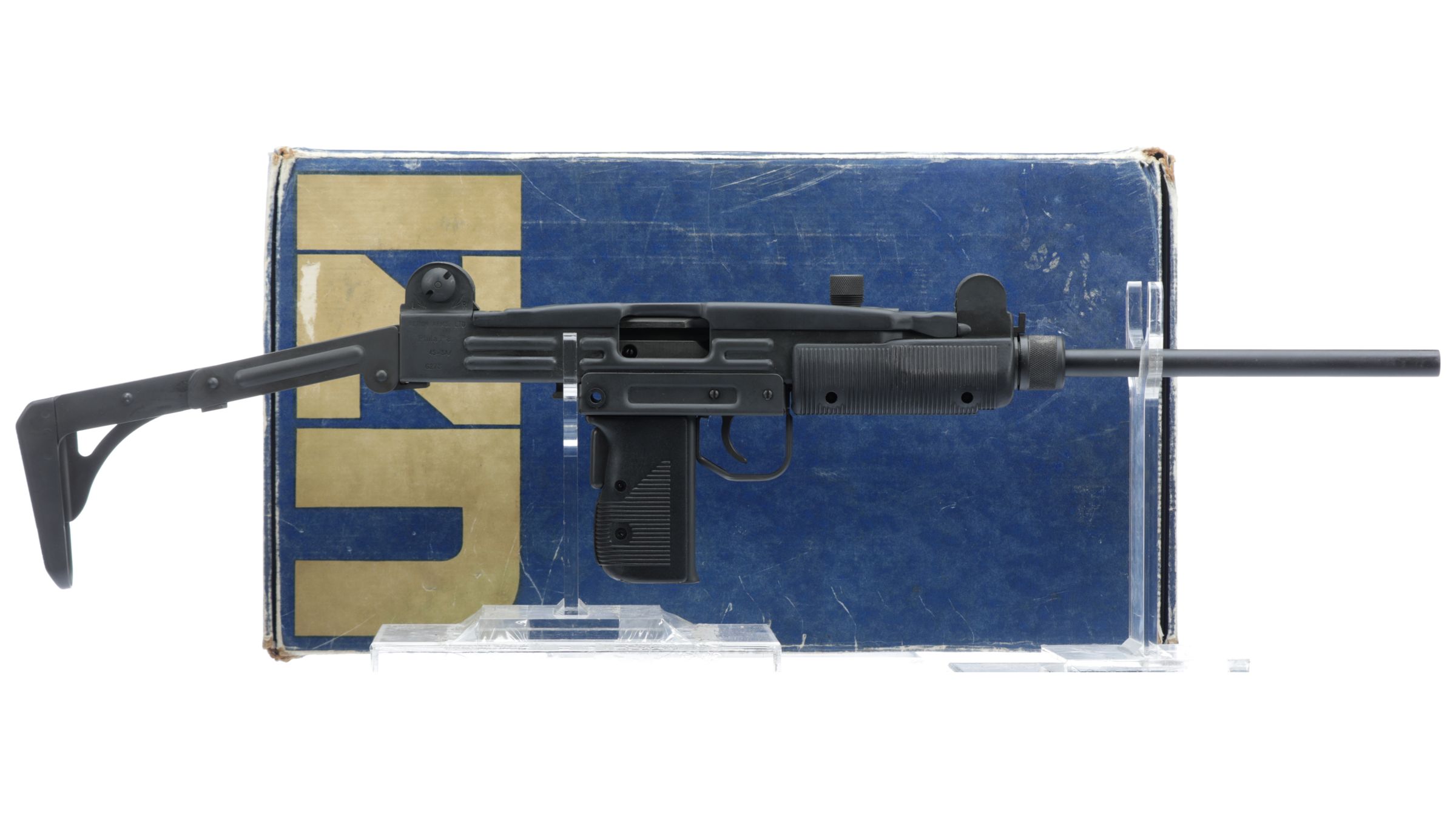 Uzi Model B Semiautomatic Carbine With 45 Acp Conversion