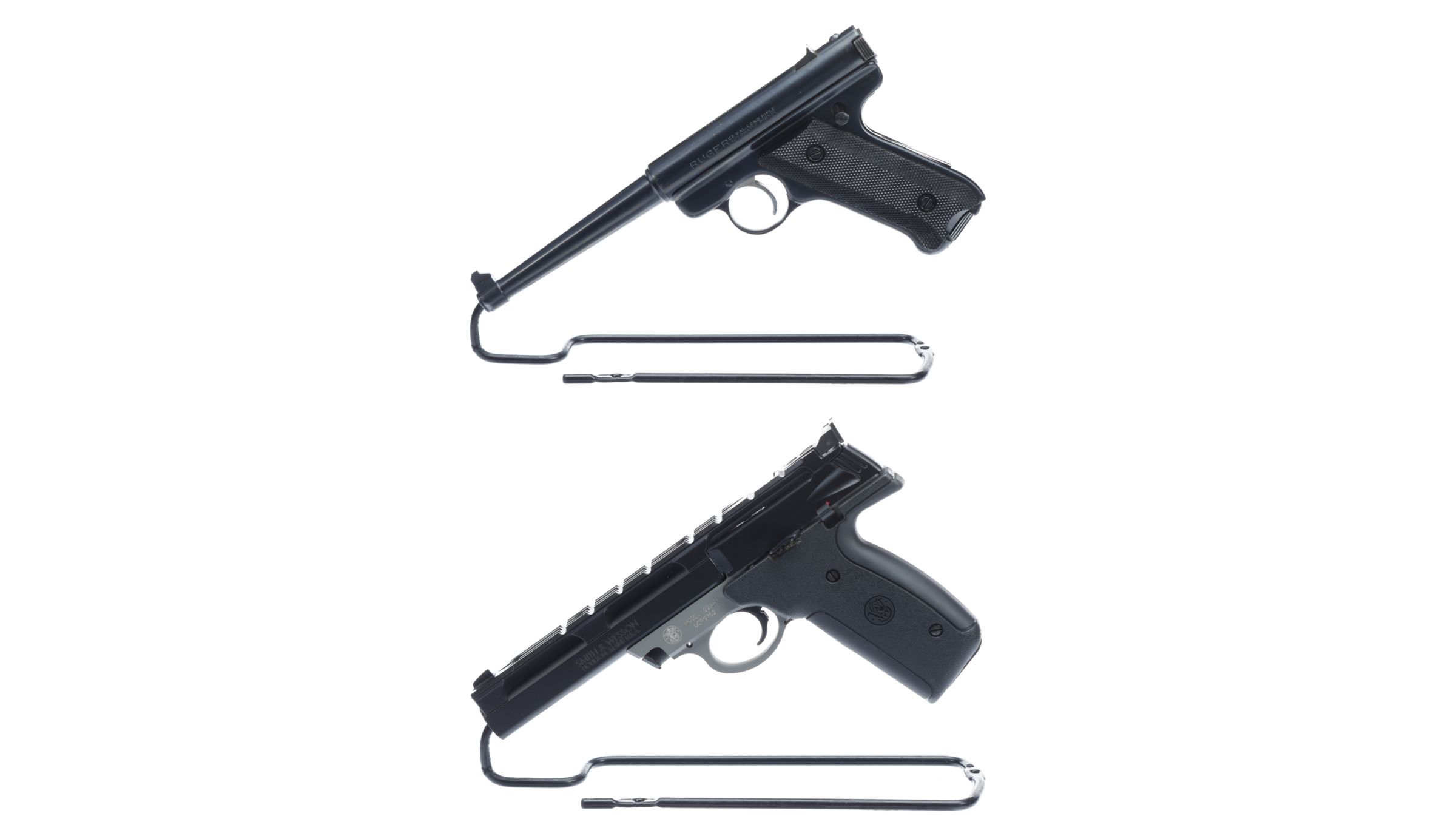 Two Semi-Automatic Rimfire Pistols | Rock Island Auction