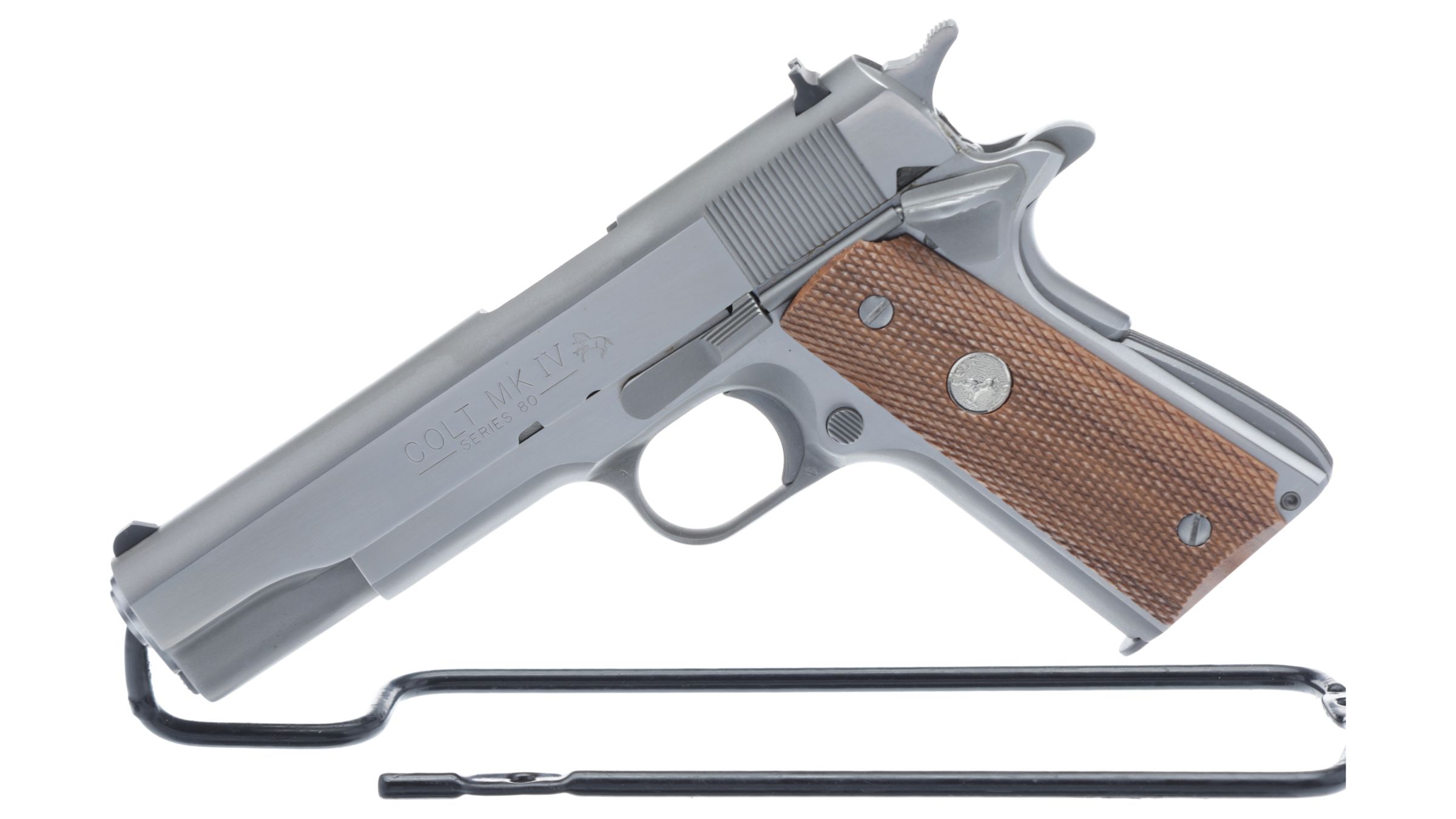 Colt Mk Iv Series 80 Government Model Semi Automatic Pistol Rock
