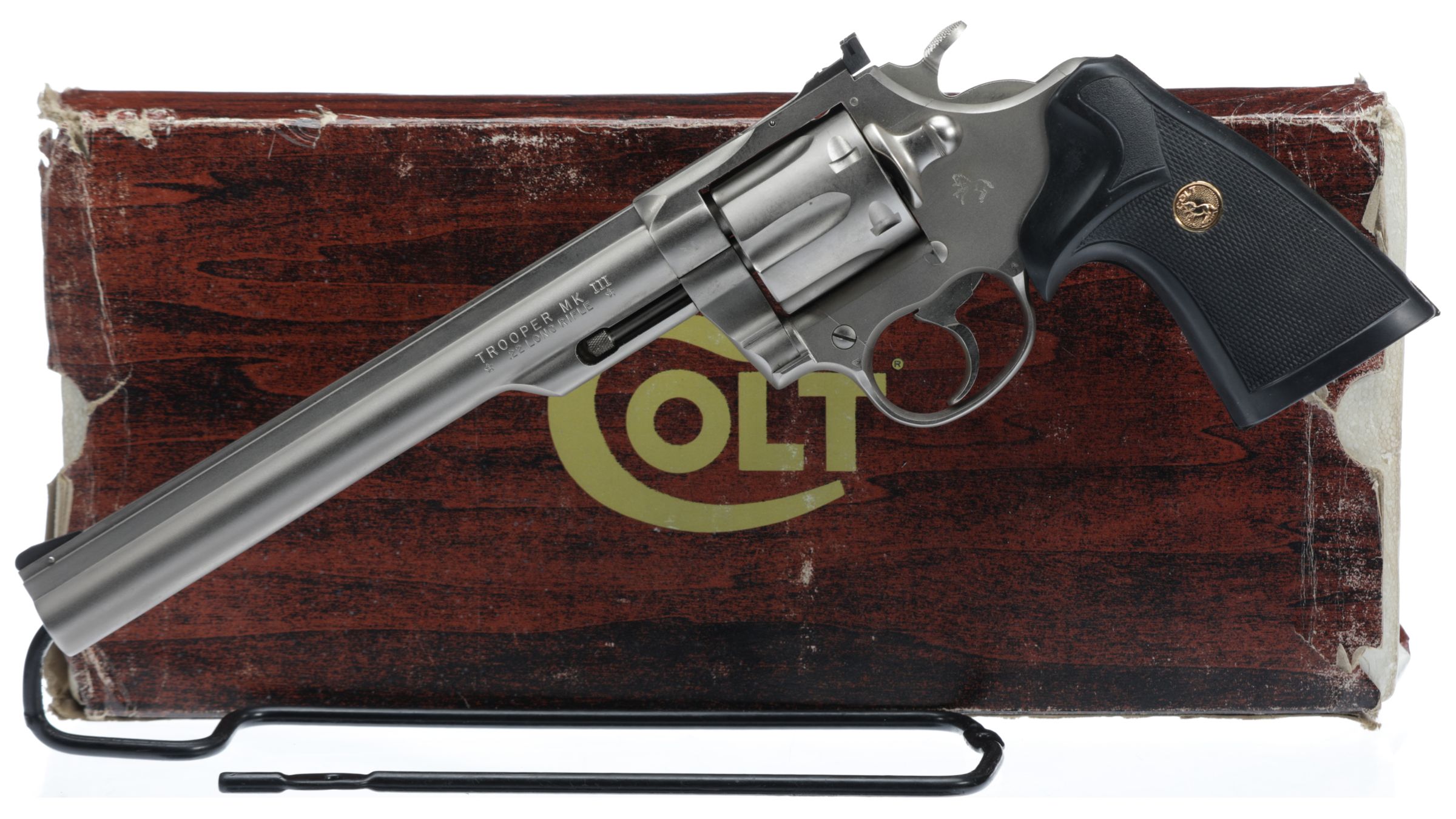 Colt Trooper MK III Double Action Revolver with Box | Rock Island Auction