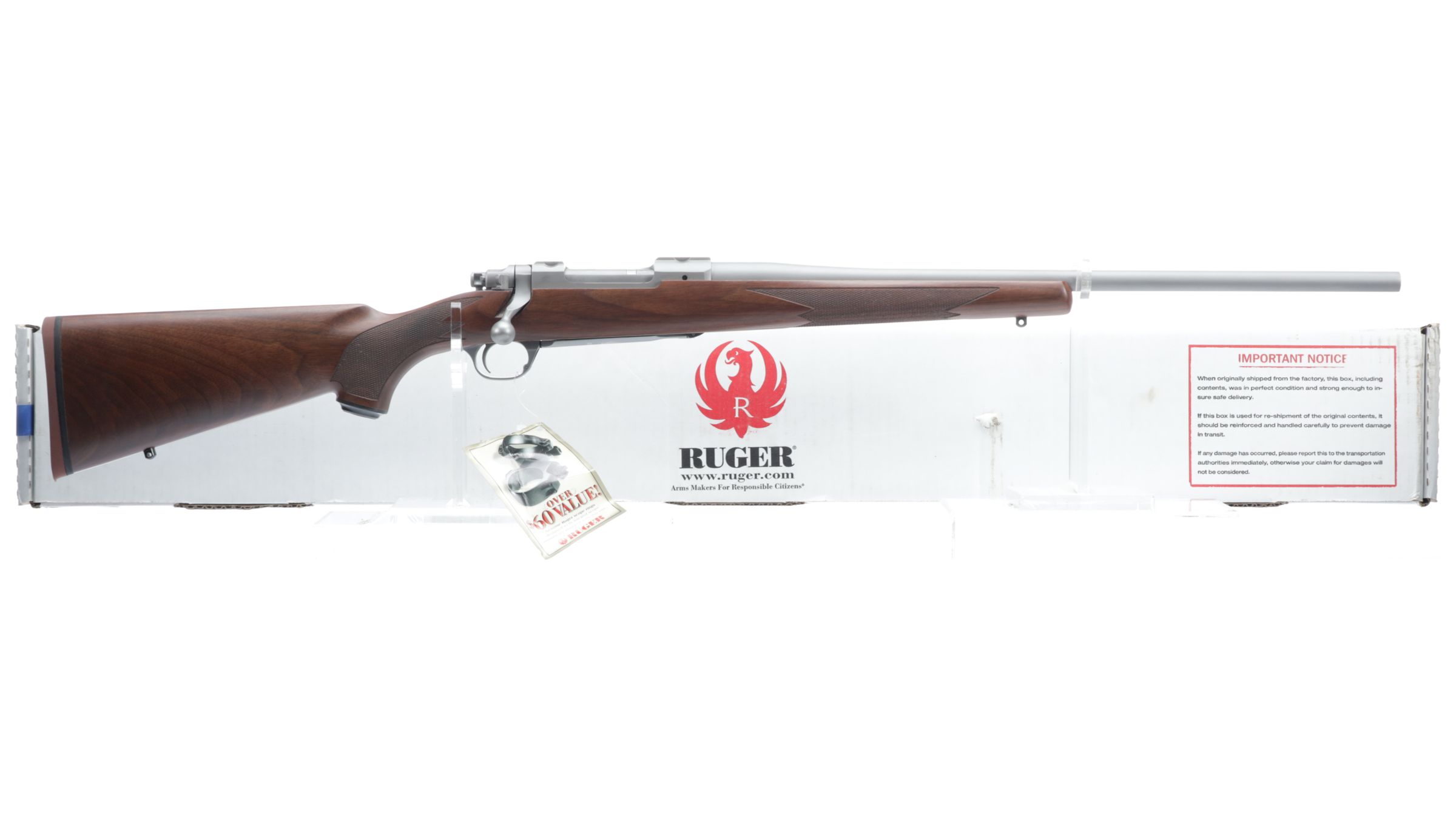 Ruger M77 Hawkeye Bolt Action Rifle with Box | Rock Island Auction