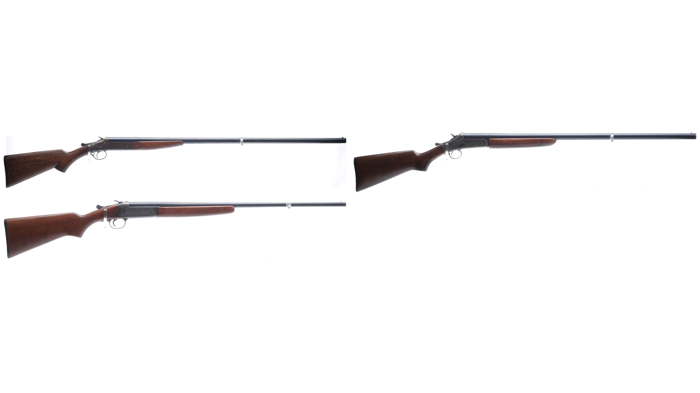 Three Single Shot Shotguns Rock Island Auction